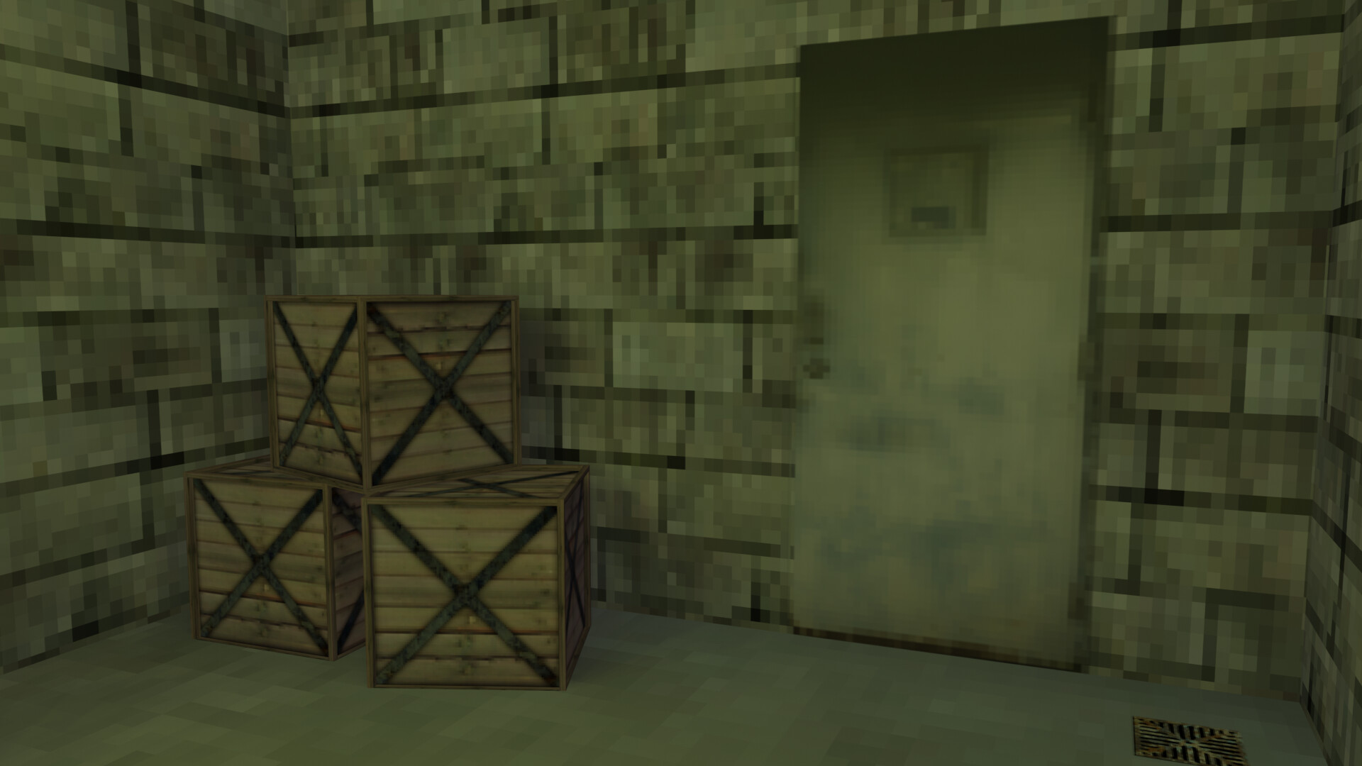 David Driver-Gomm - PS1-Styled Basement Scene