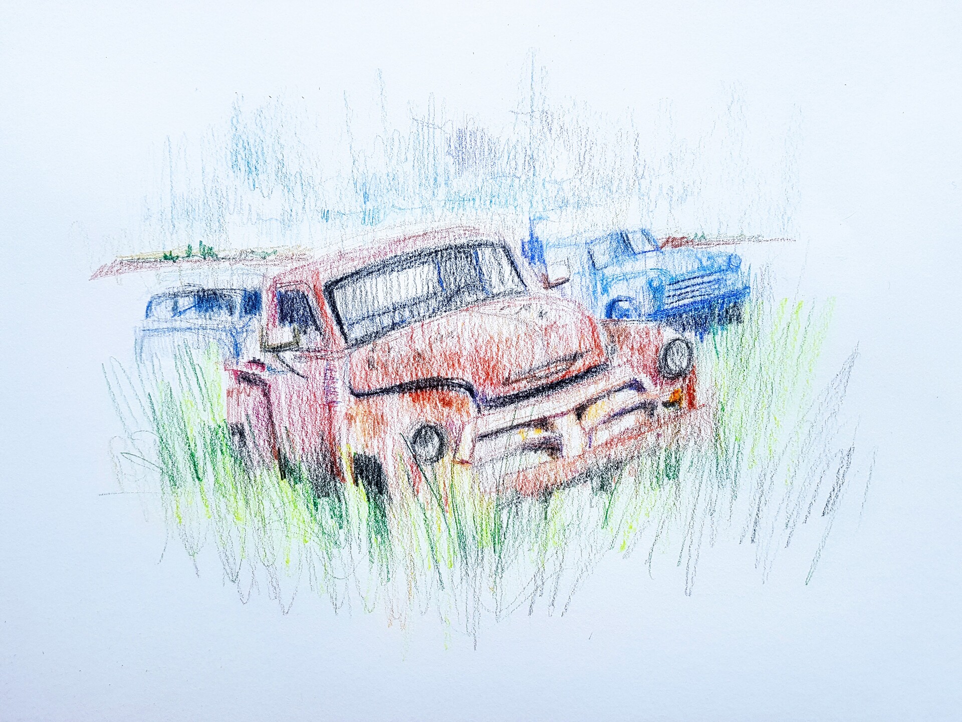 ArtStation - RUSTY CAR