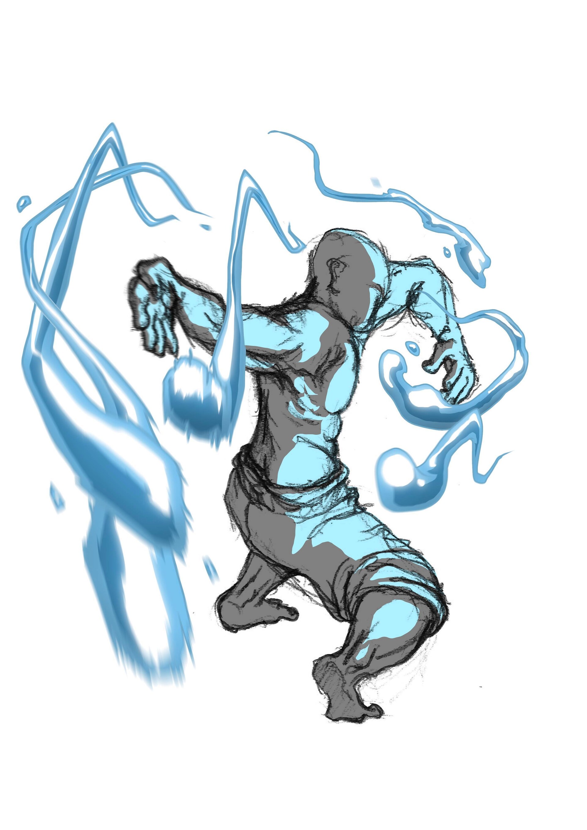 How To Draw Waterbending