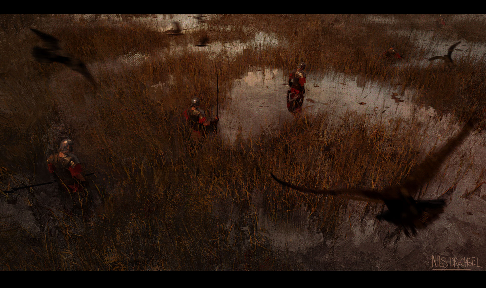 ArtStation - Raven attack