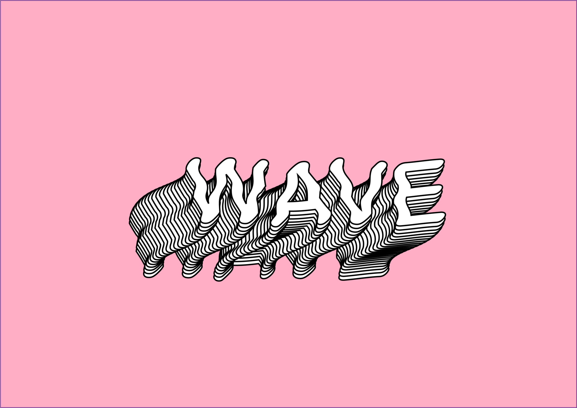 ArtStation - WAVE - Typography Exercise