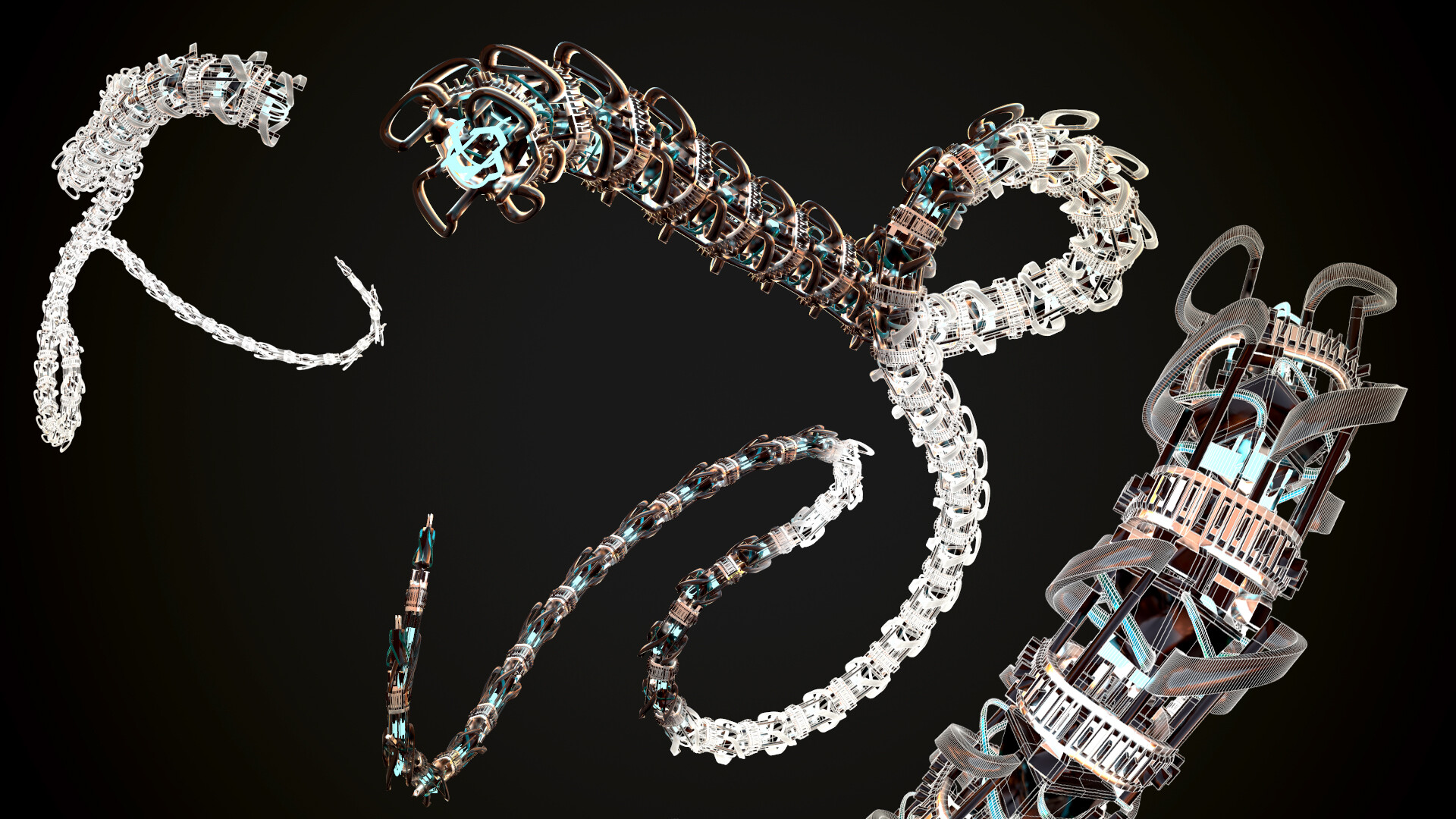 ArtStation - Concept Art - Metal Snake