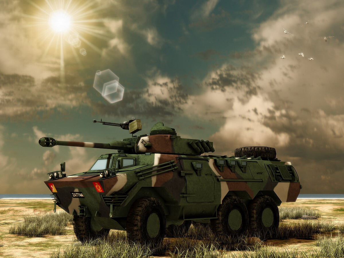 ArtStation - SIBMAS AFSV90 IFV