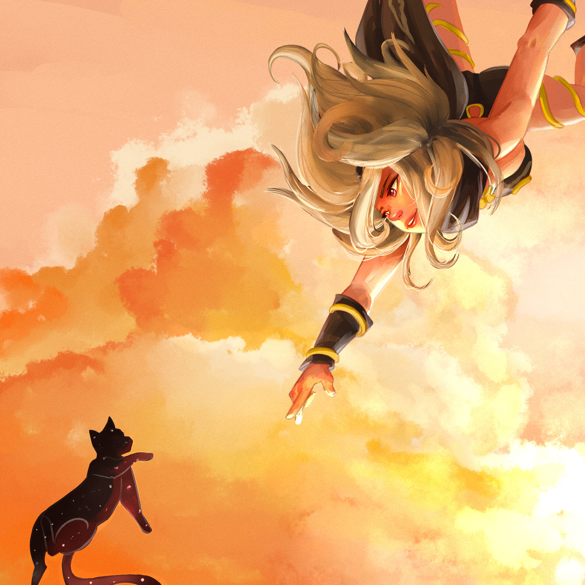 Artstation Gravity Rush Kat And Dusty