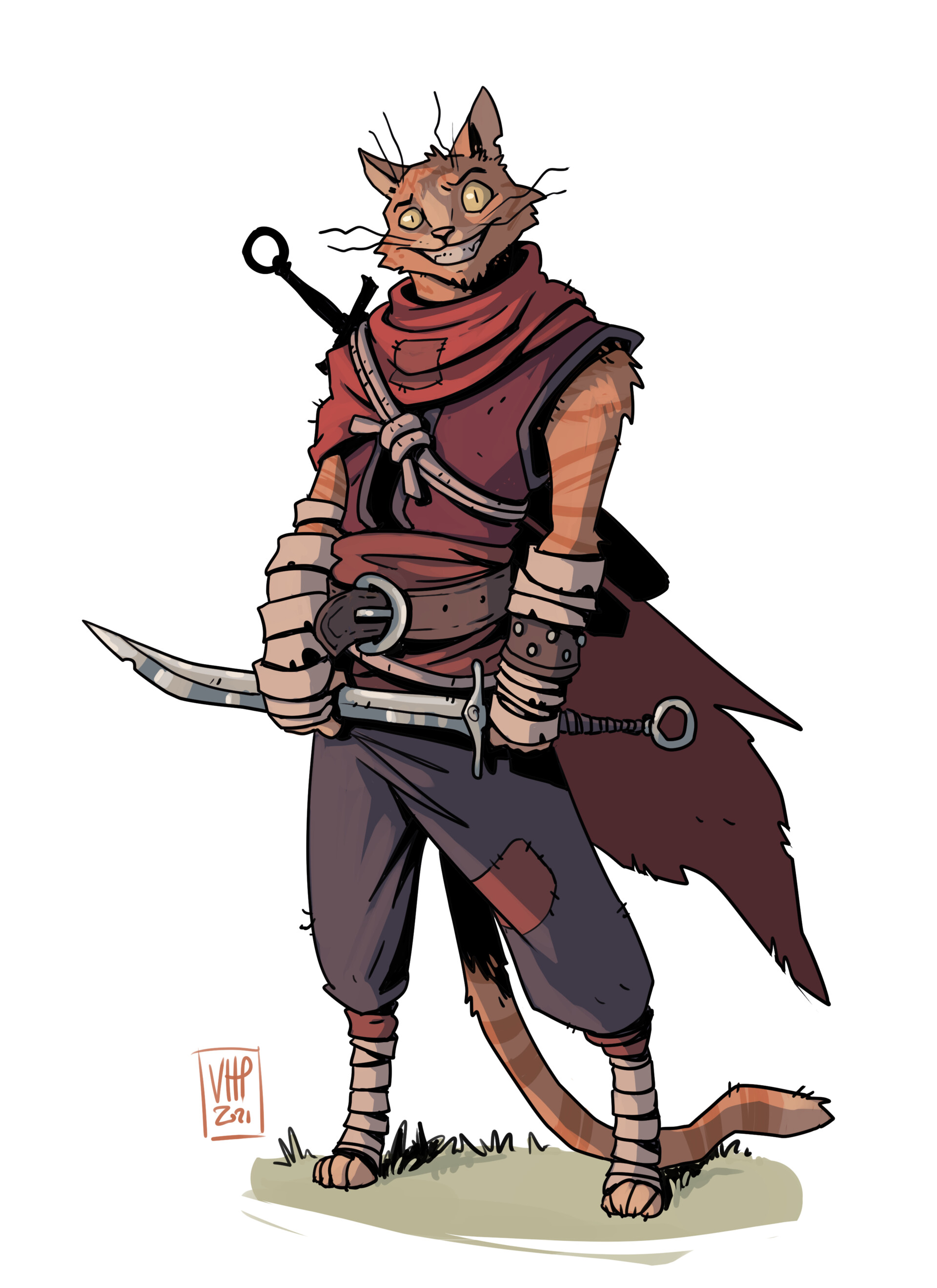 ArtStation - Gingercat commission