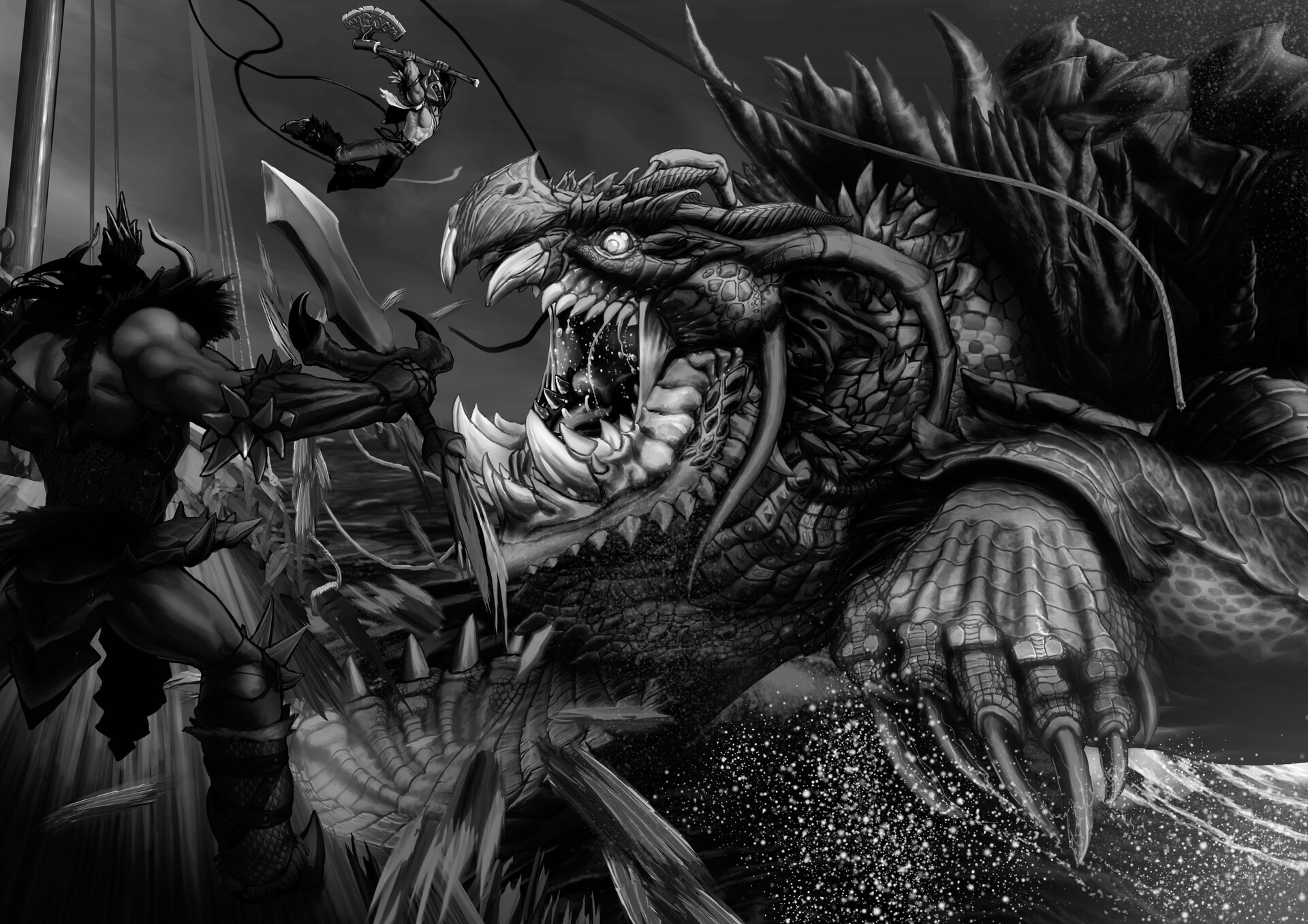 ArtStation - Dragon Turtle