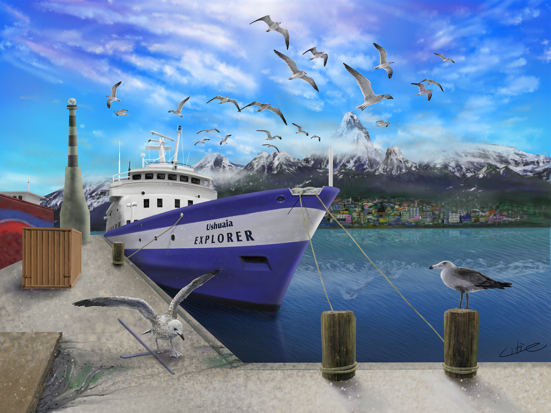 ArtStation - Harbour