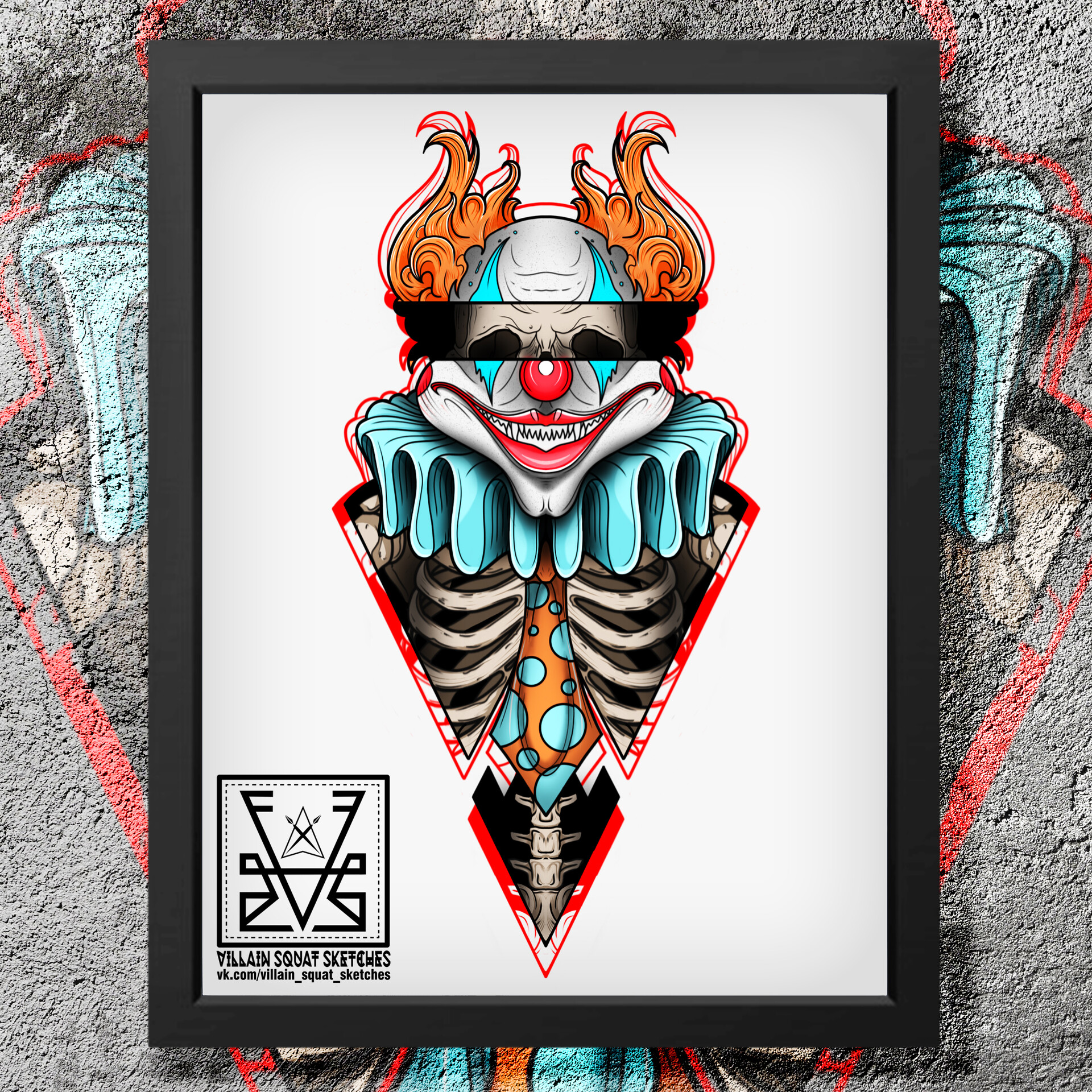 ArtStation - Evil clown