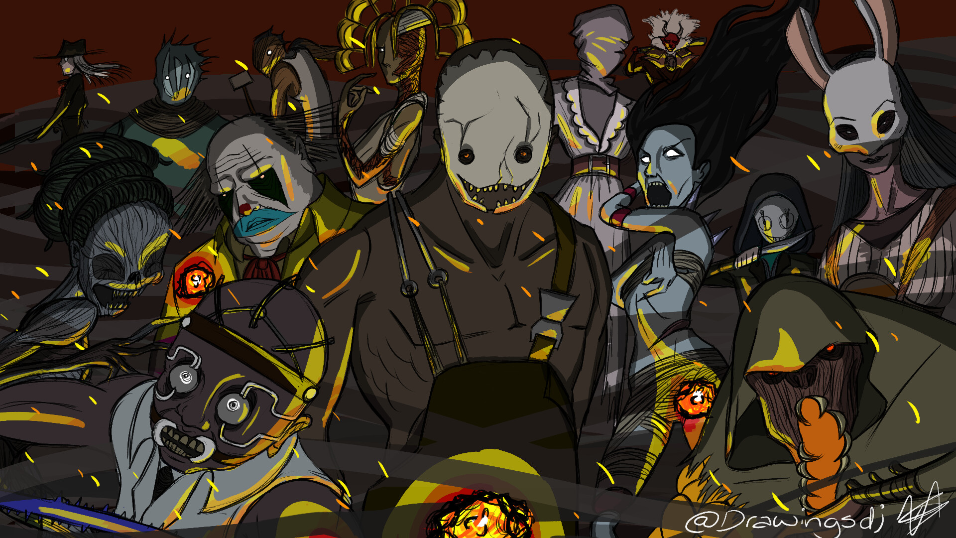 ArtStation - Dead By Daylight Fanart