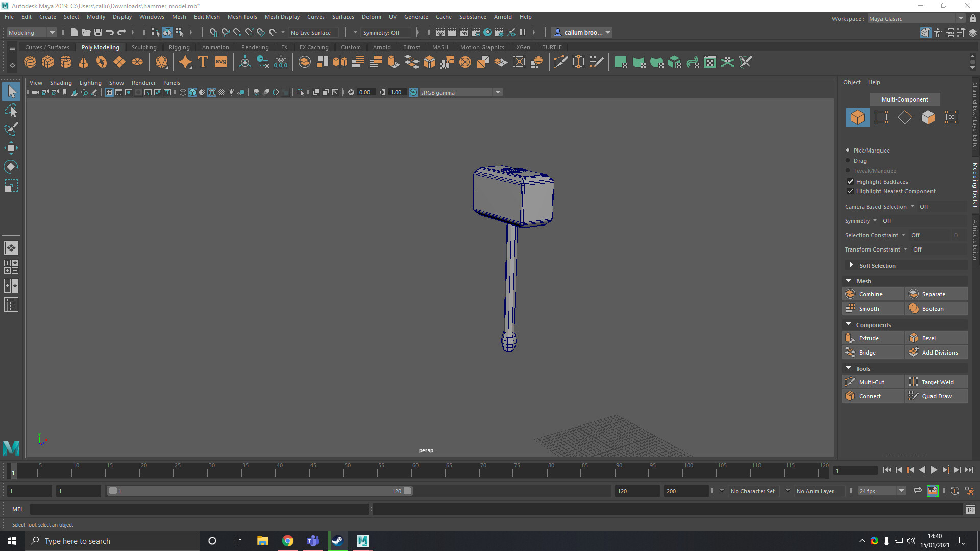 ArtStation - Hammer model