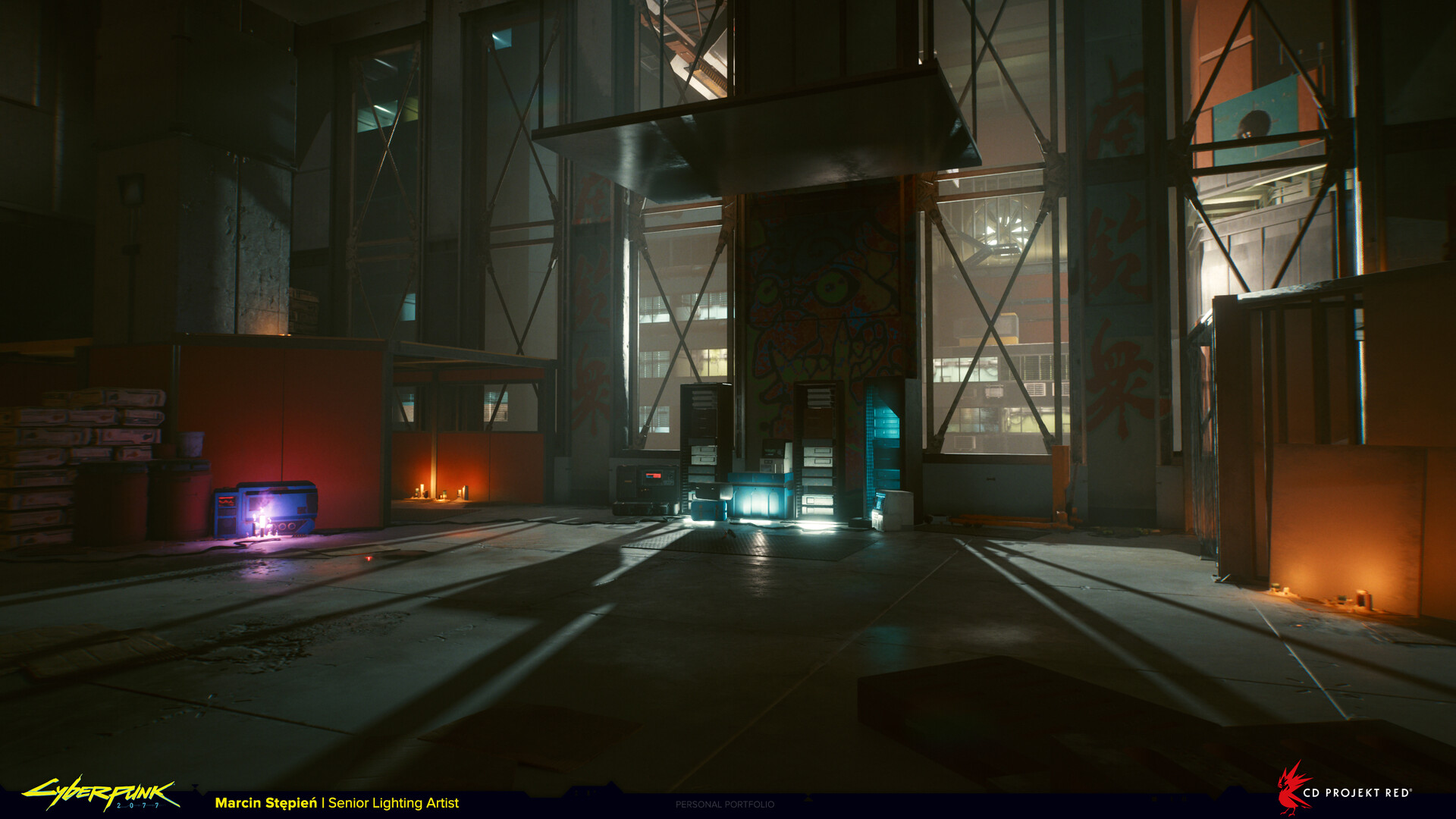 Marcin Stępień - Cyberpunk 2077 Arena Lighting