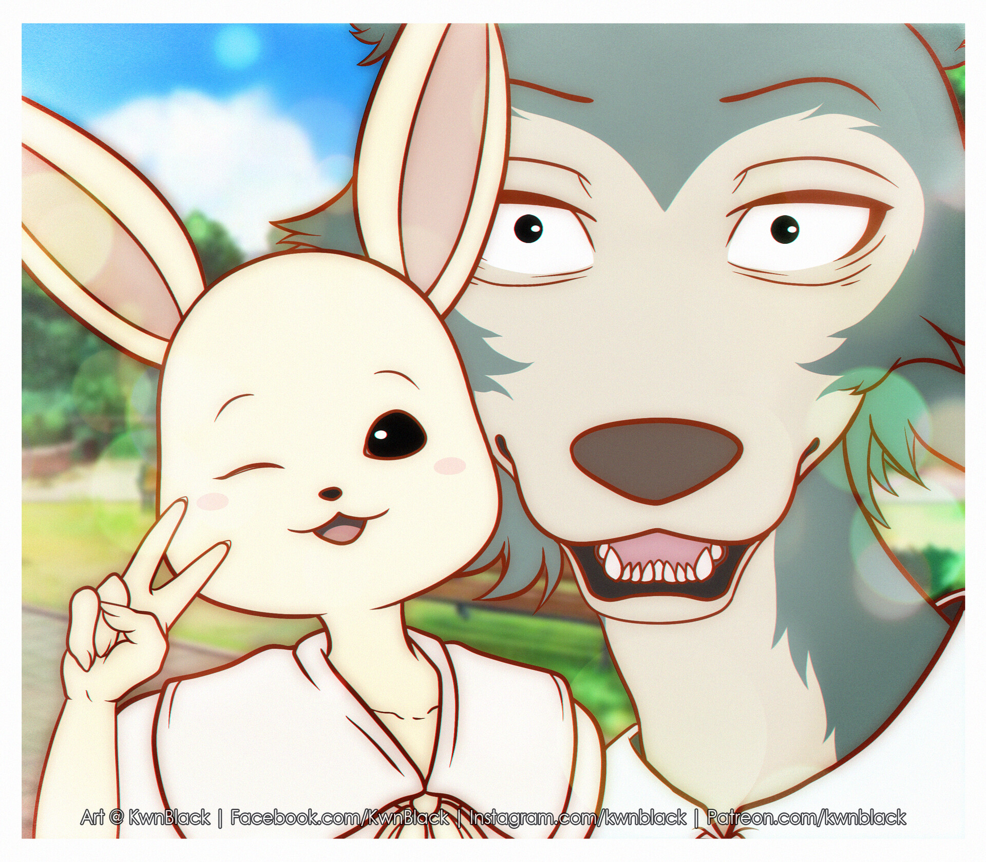 ArtStation - Haru and Legosi