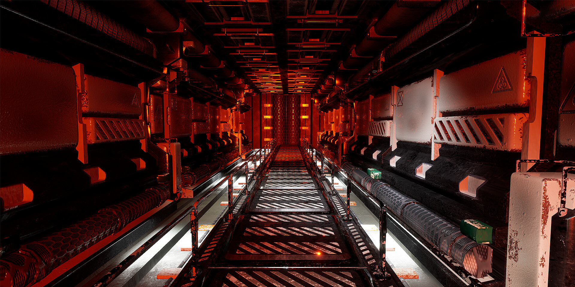 ArtStation - Sci-Fi Hall