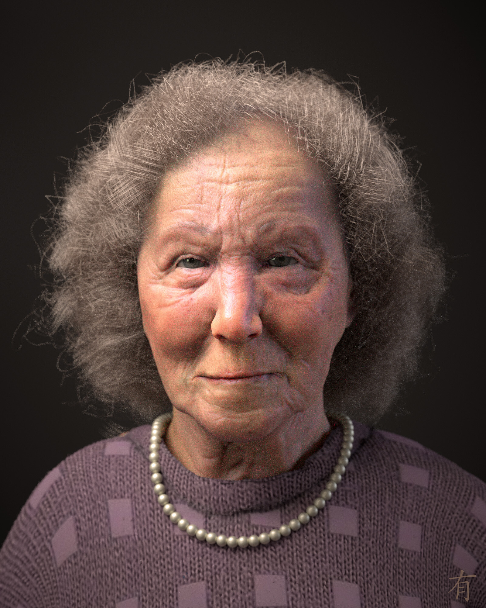 ArtStation - Old Lady