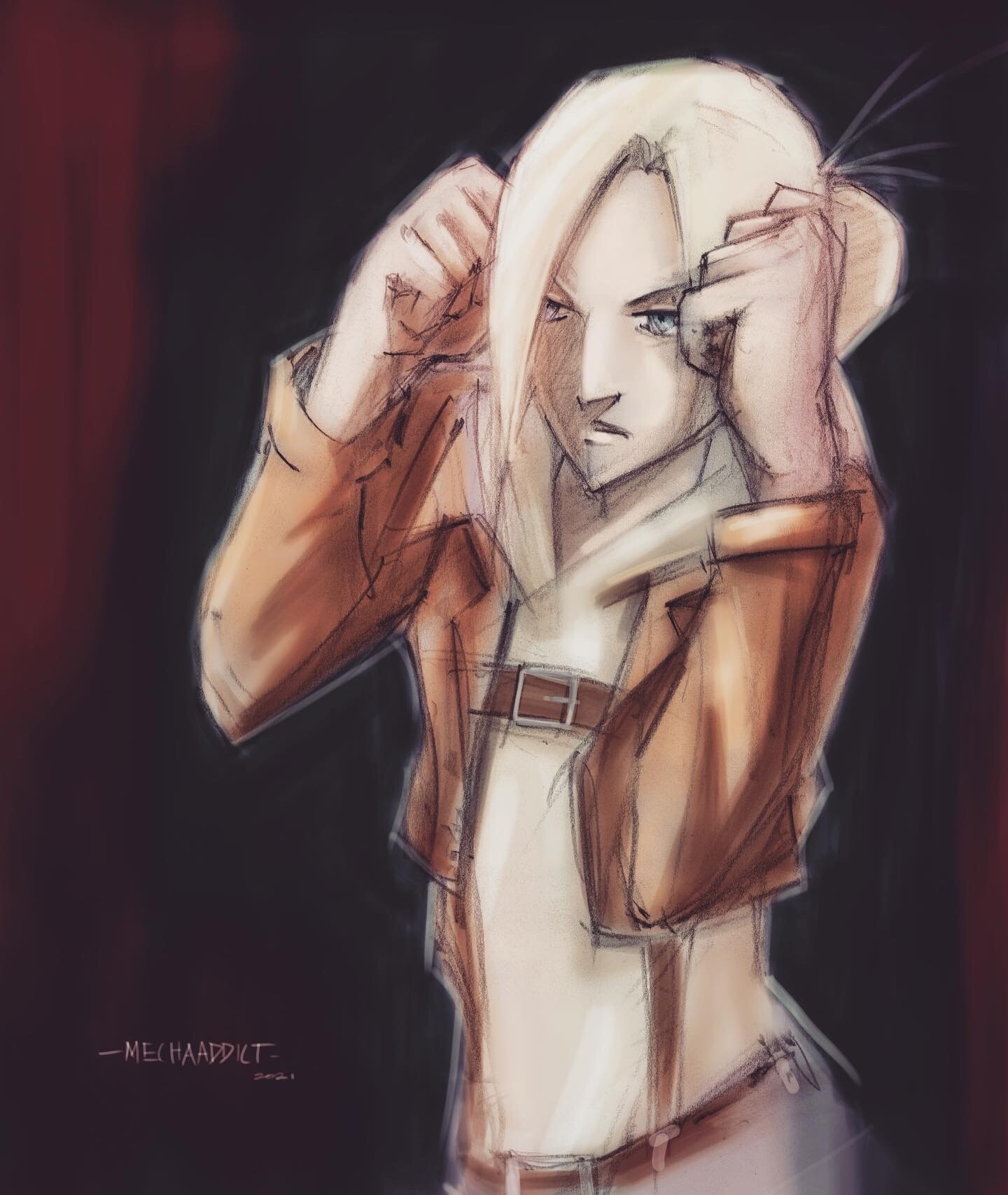 ArtStation - Annie Leonhart "On Guard"