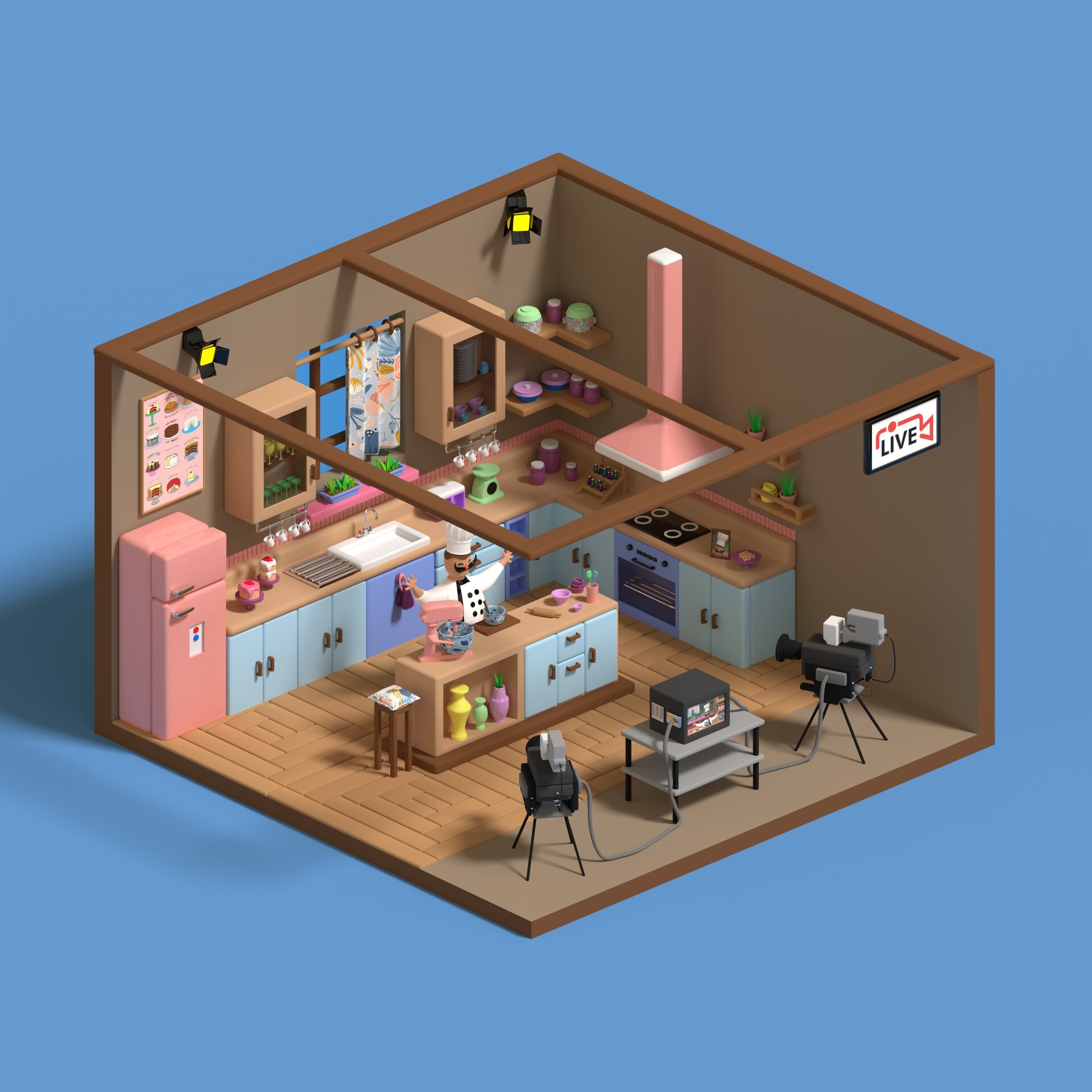 ArtStation - Live Cooking Show