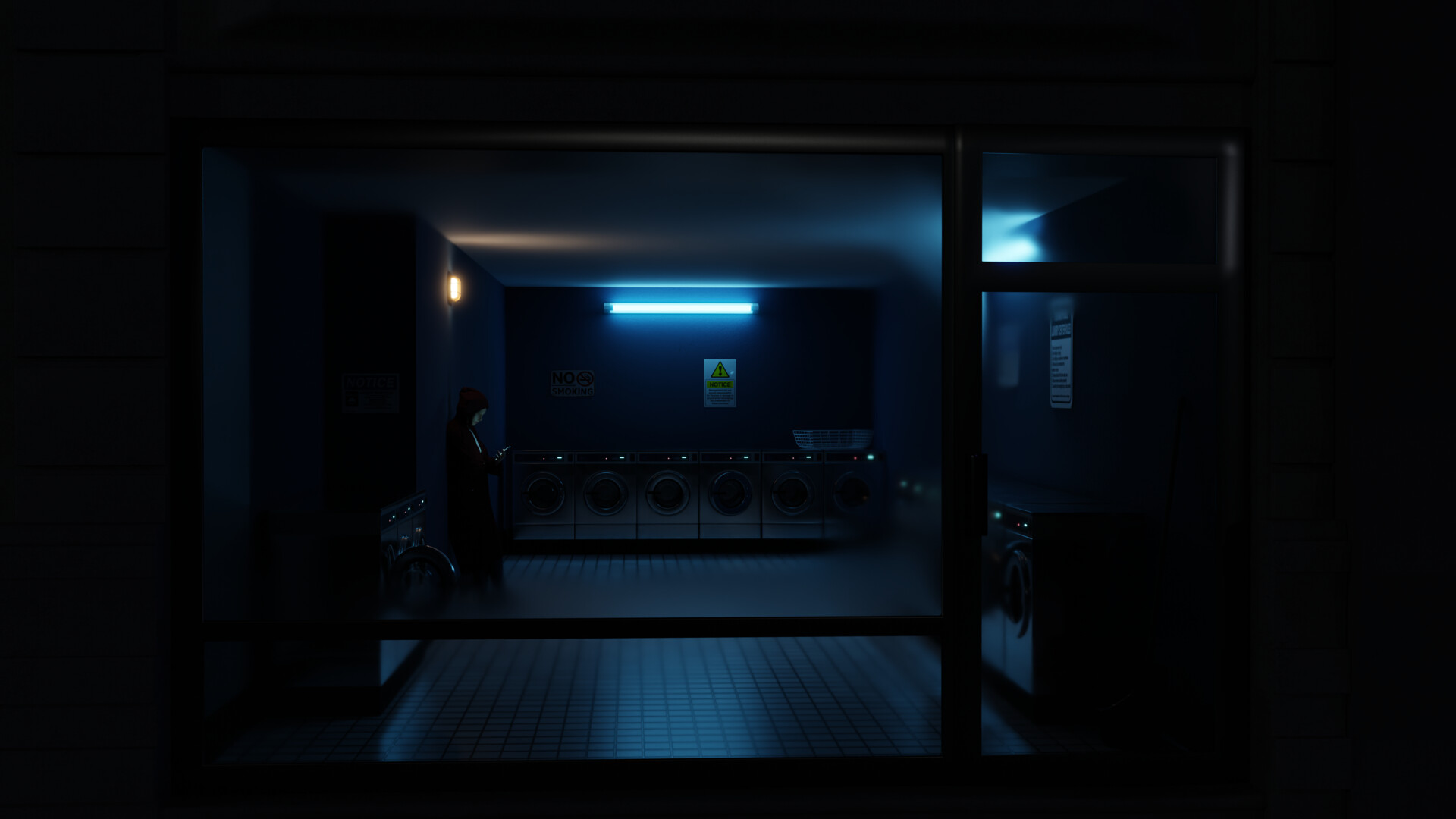 ArtStation - Midnight laundry