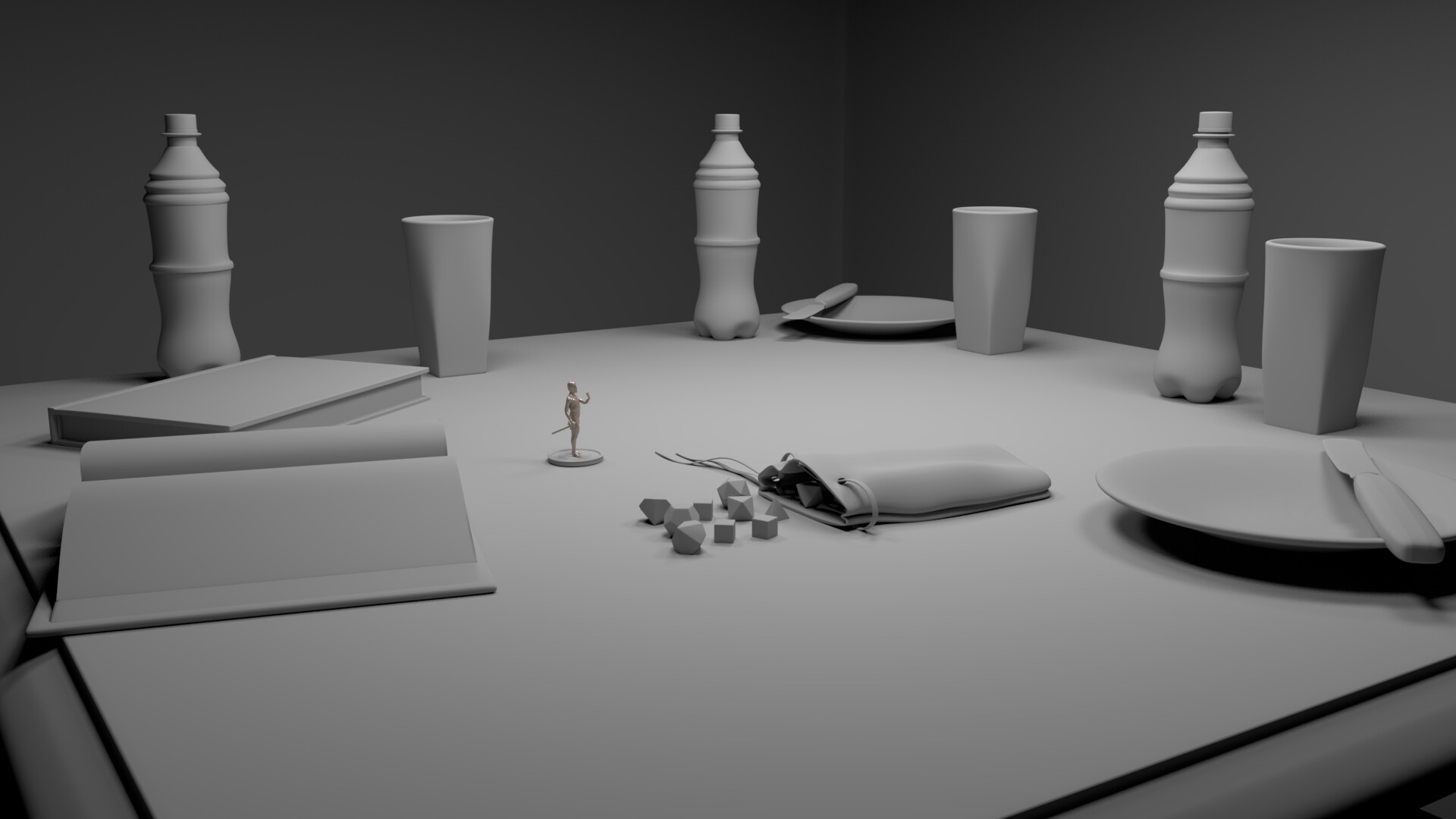 ArtStation - DnD Scene.