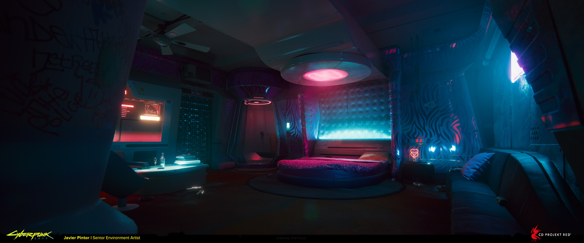 Javier Pintor - Cyberpunk 2077 - No-Tell Motel