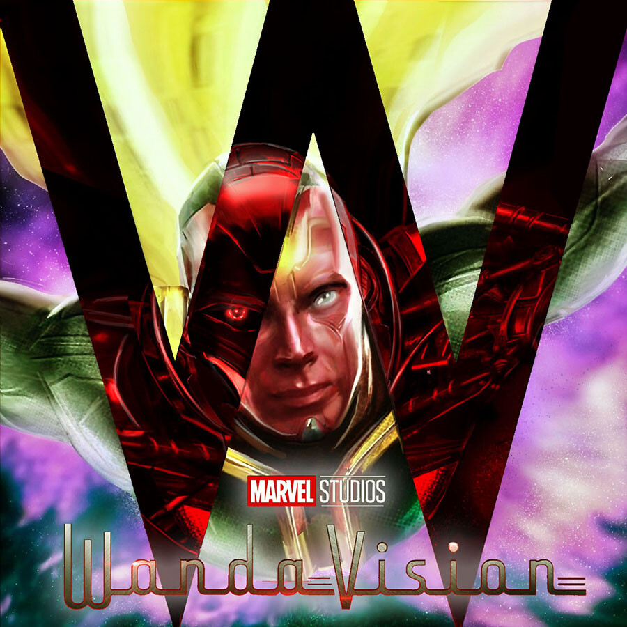 ArtStation - WANDA VISION FANART POSTER