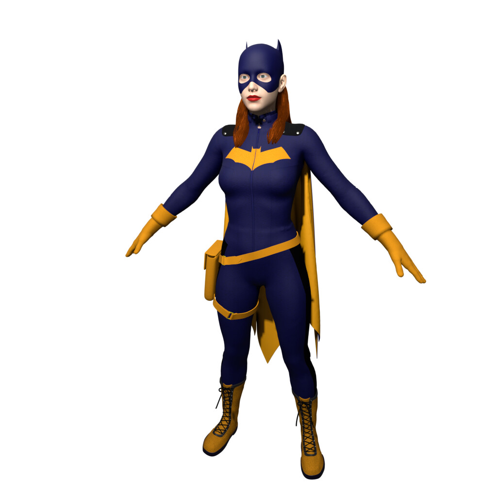 ArtStation - Batgirl A-pose