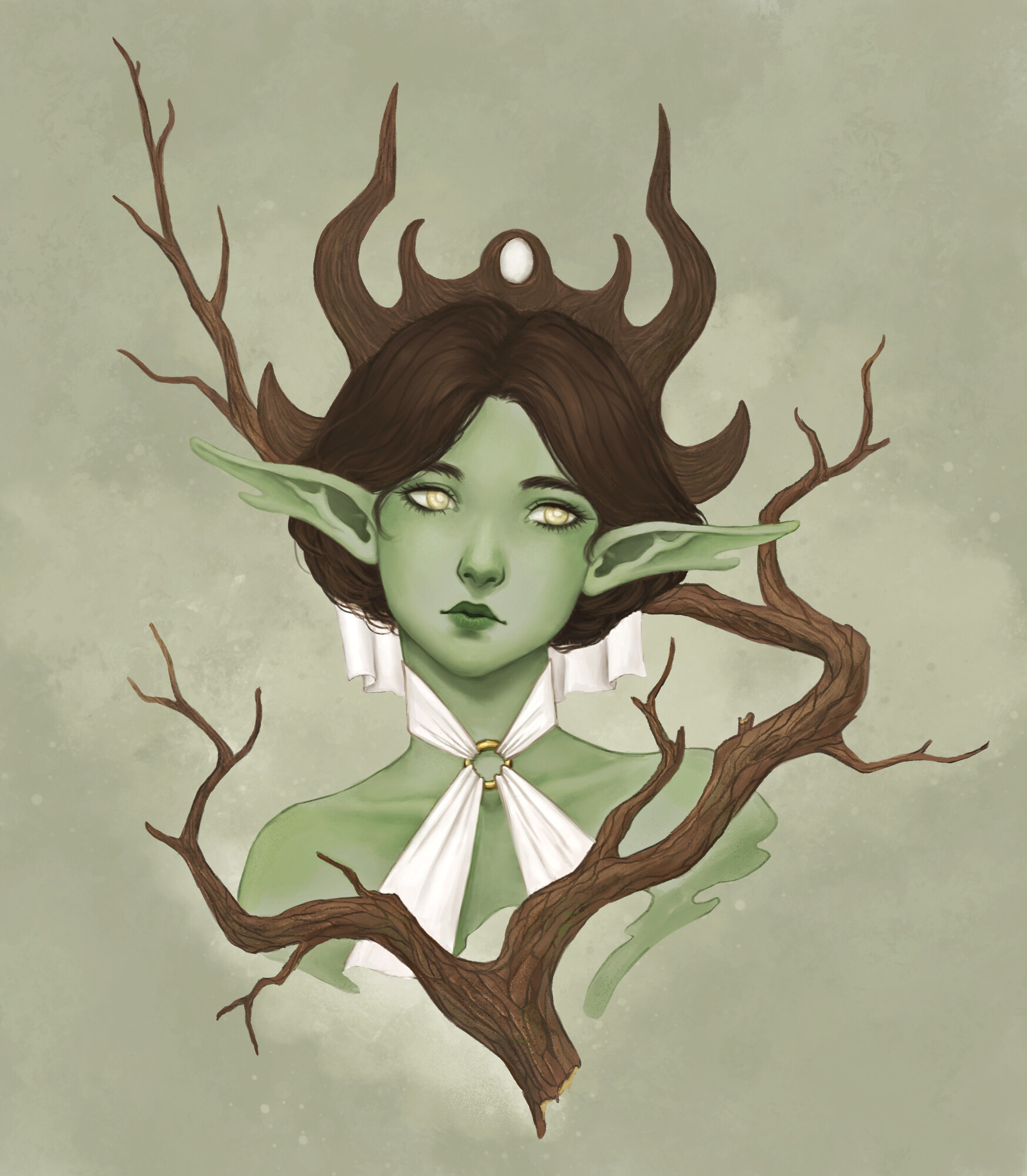 ArtStation - Misty Swamp Elf