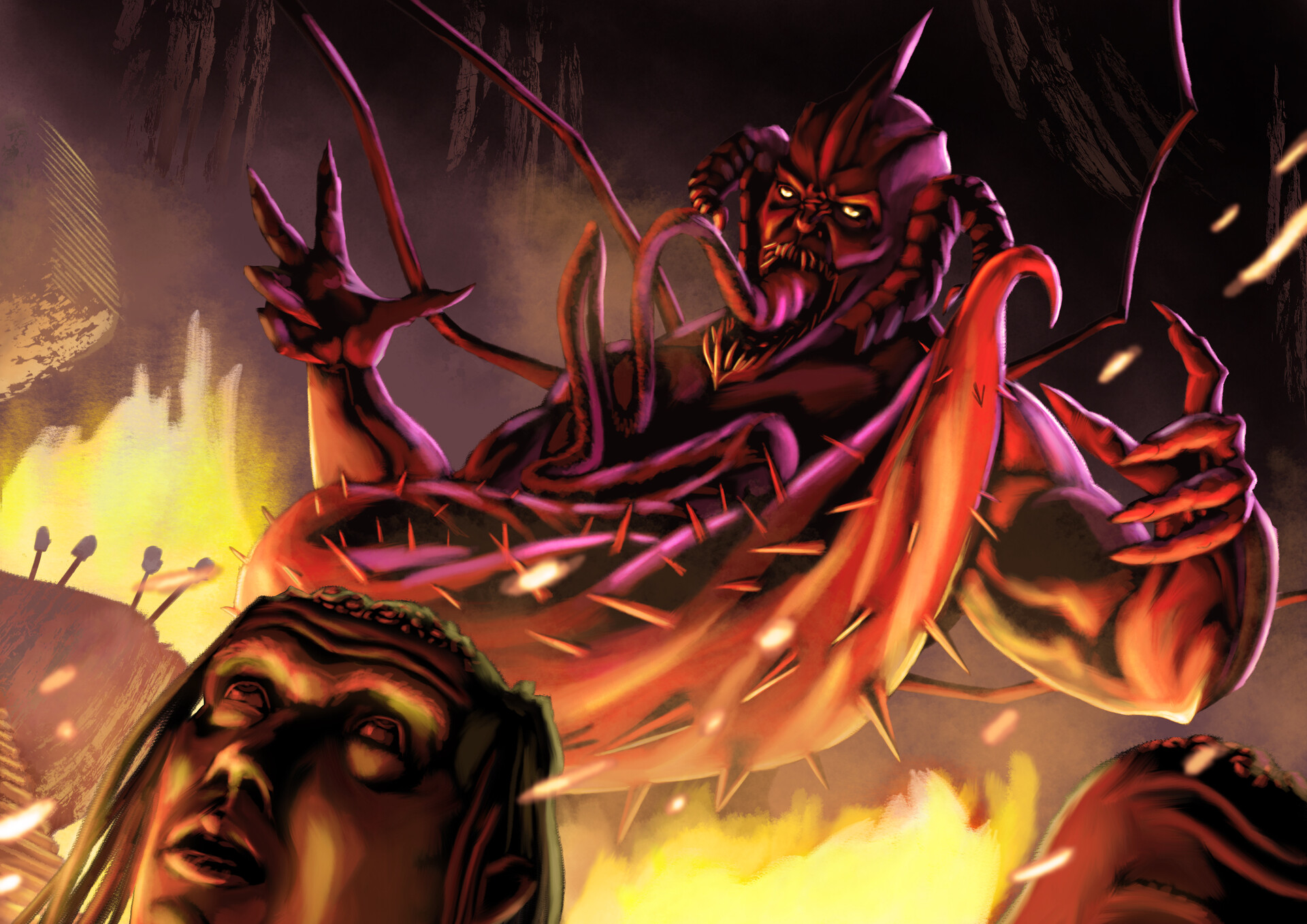 ArtStation - Demon - illustration