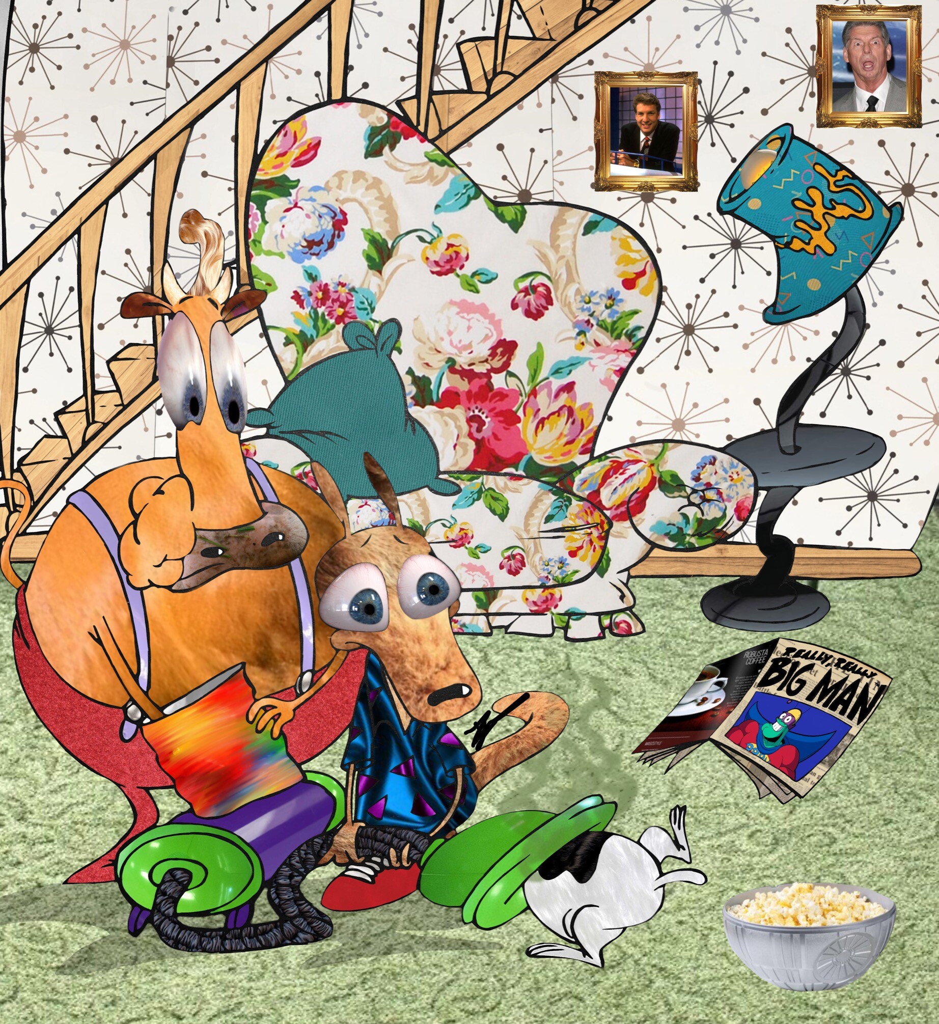 rocko's modern life coloring pages