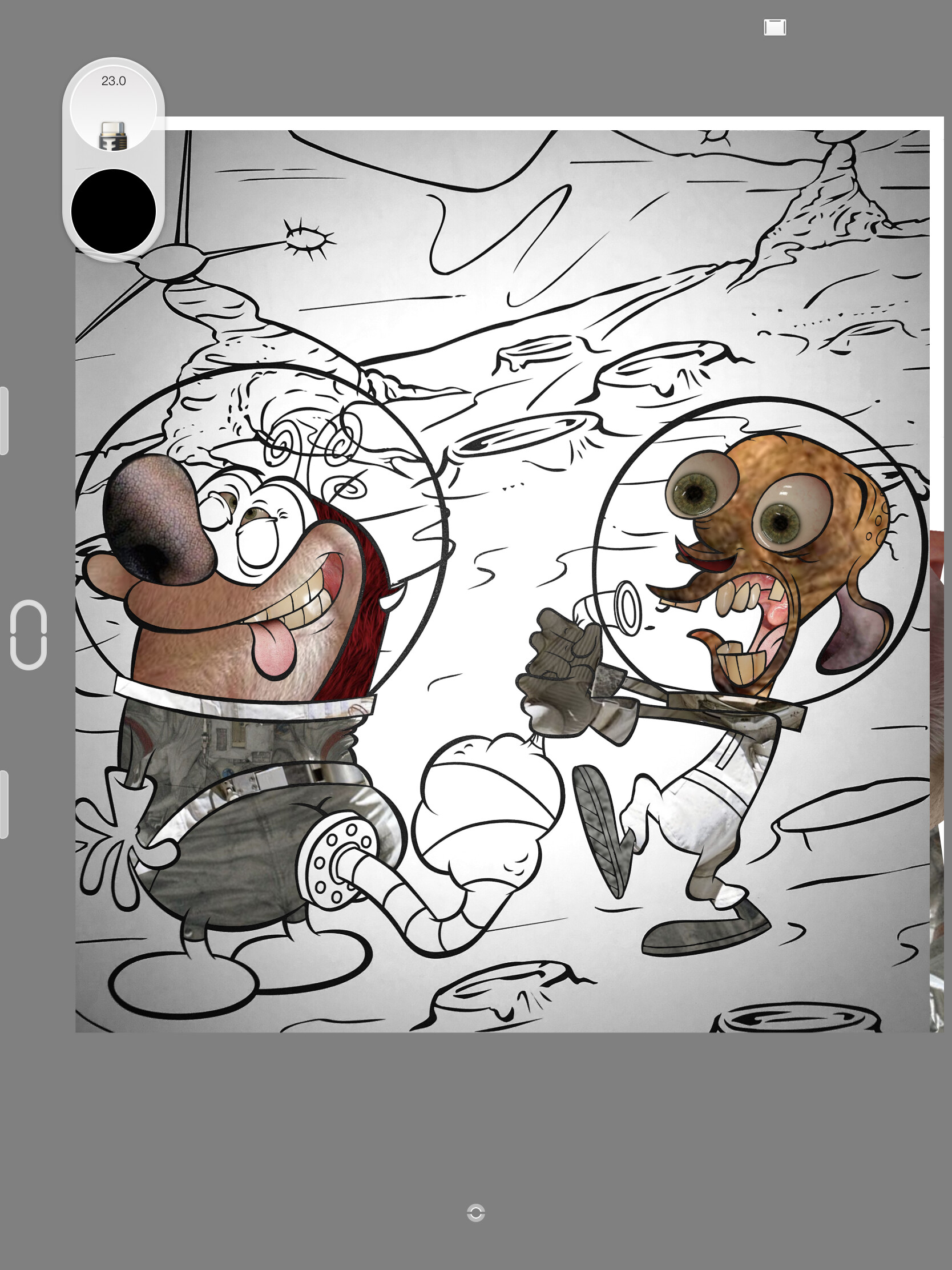 free ren and stimpy coloring pages