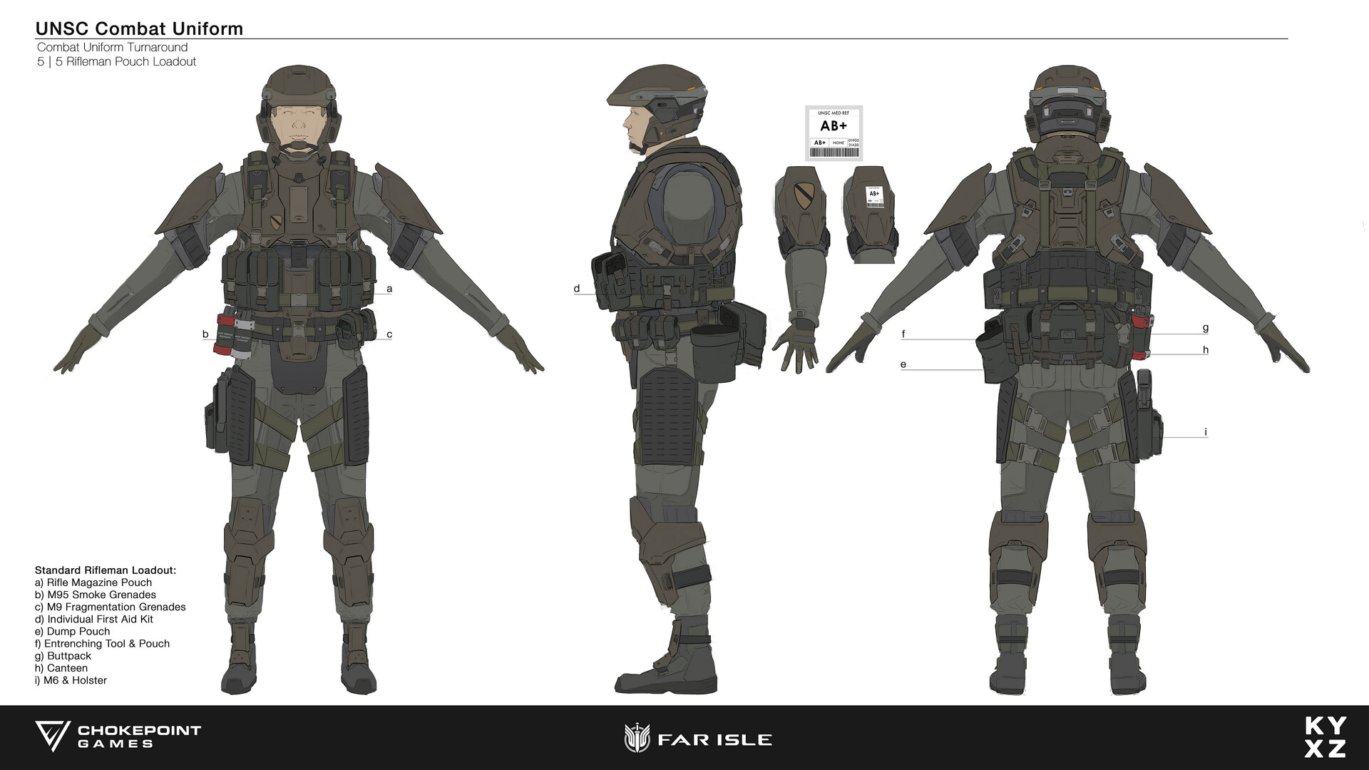 Chokepoint Games - Far Isle - UNSC Marine Armor