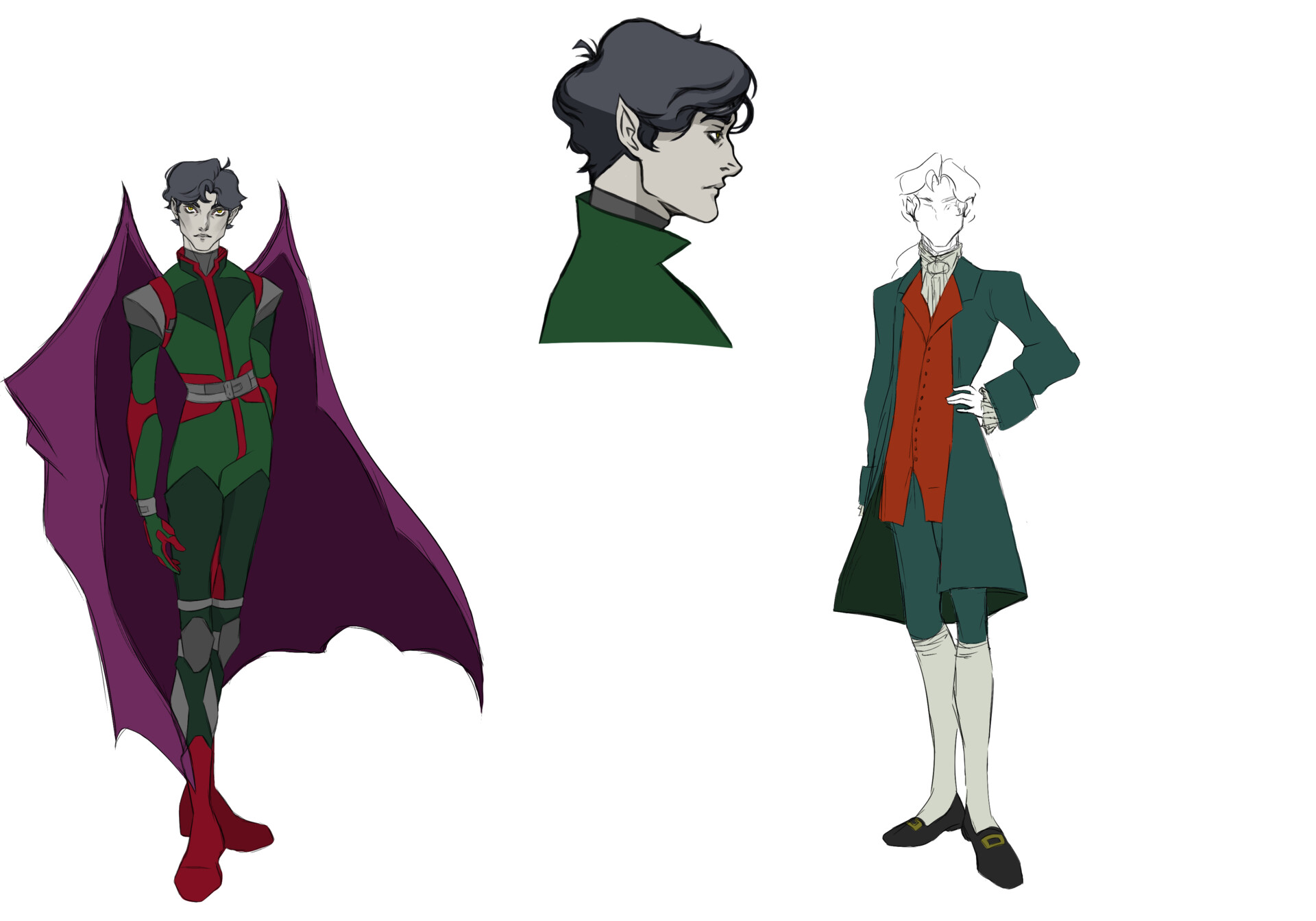 ArtStation - WIP character sheet