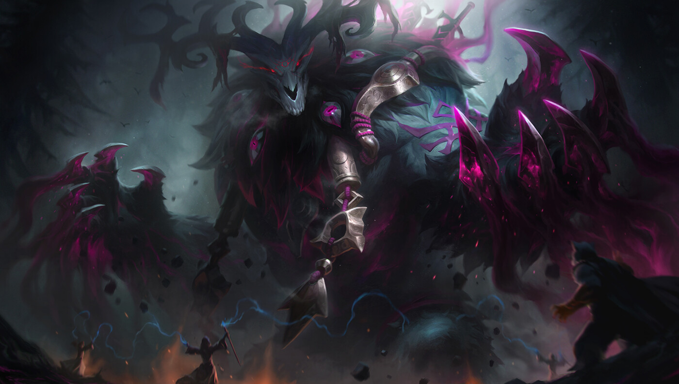 KILART (choe, heonhwa) - Thousand-Pierced Volibear splash art