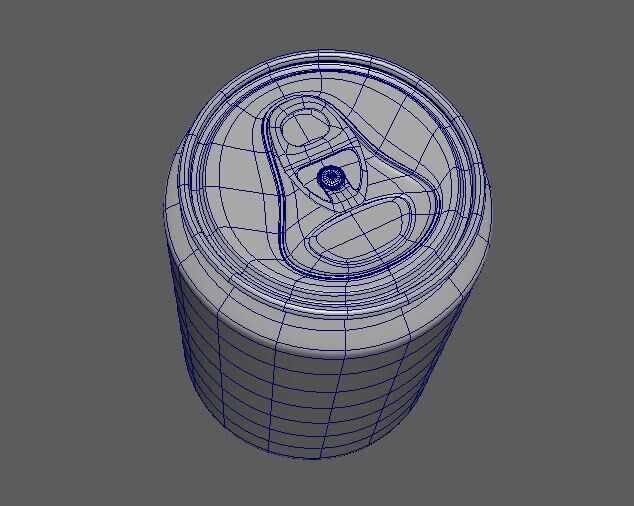 Rayner Brian Hendry - Beer Can 3D Model