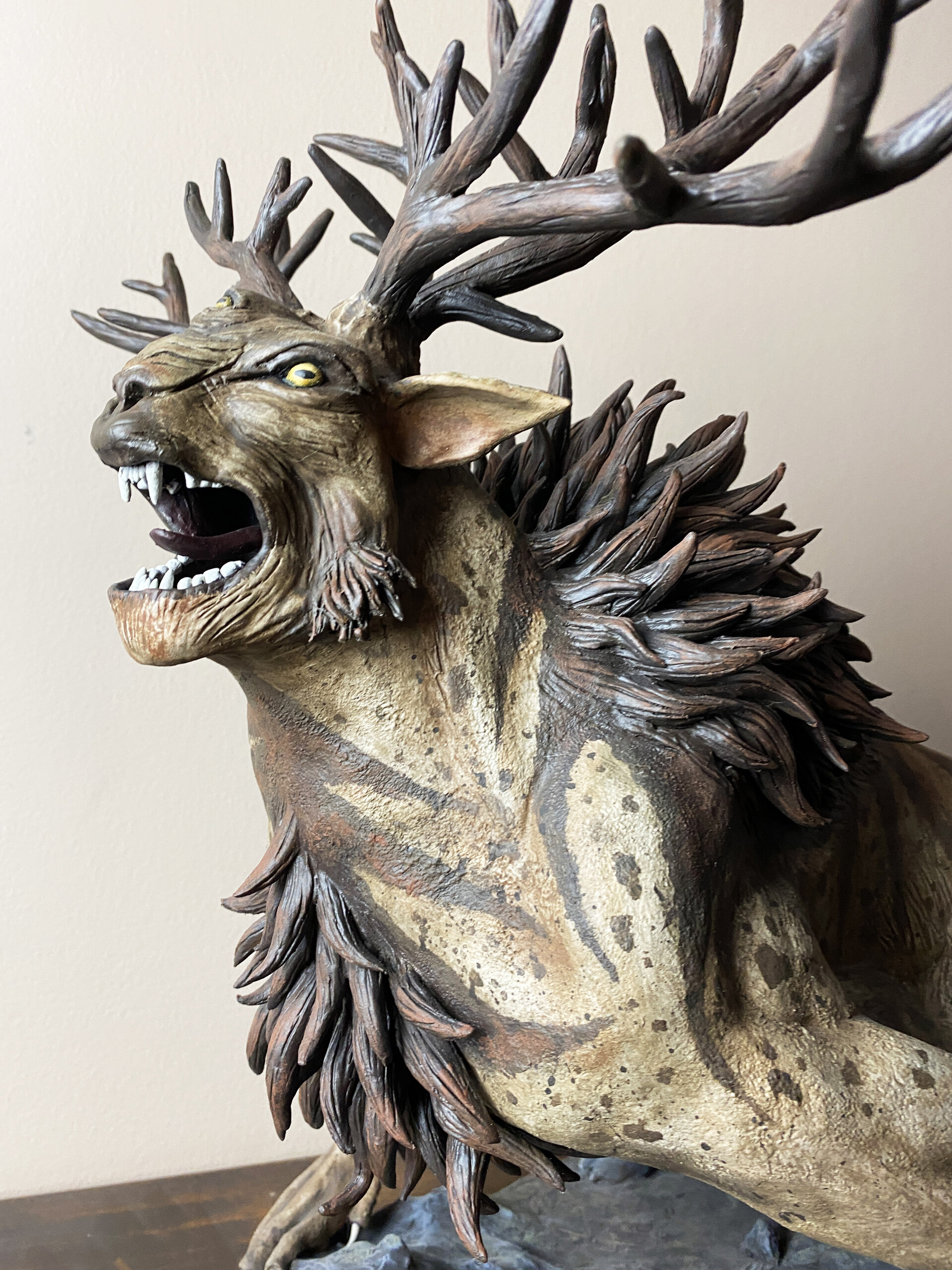 Koriel Kruer - Fan Art Witcher 3 Fiend Statue