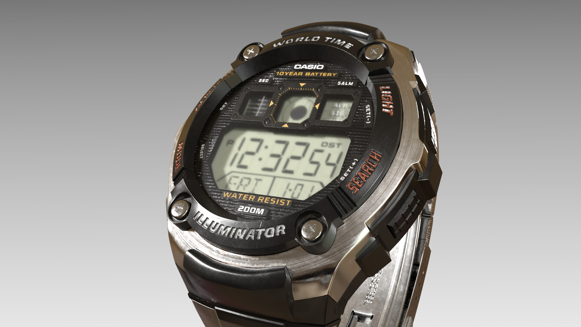 ArtStation - Casio Watch