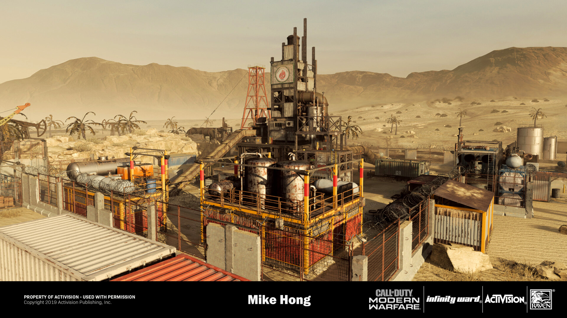 Factory Rust Game Map