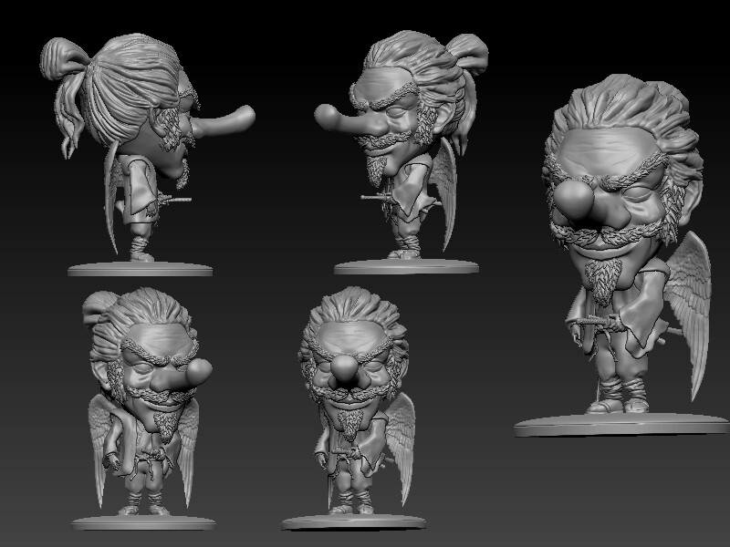 ArtStation - Chibi tengu