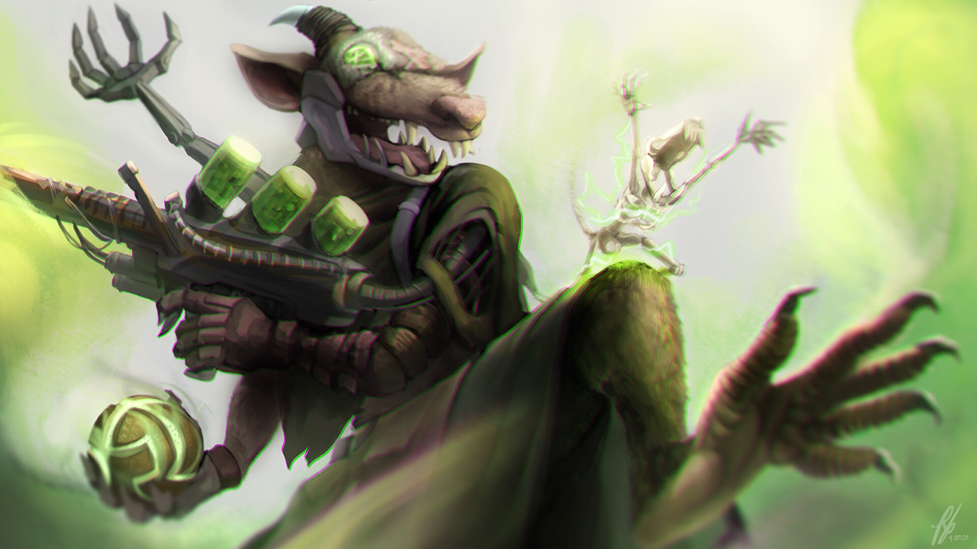 ArtStation - 40k Warhammer Character Commission: Linny's Skaven