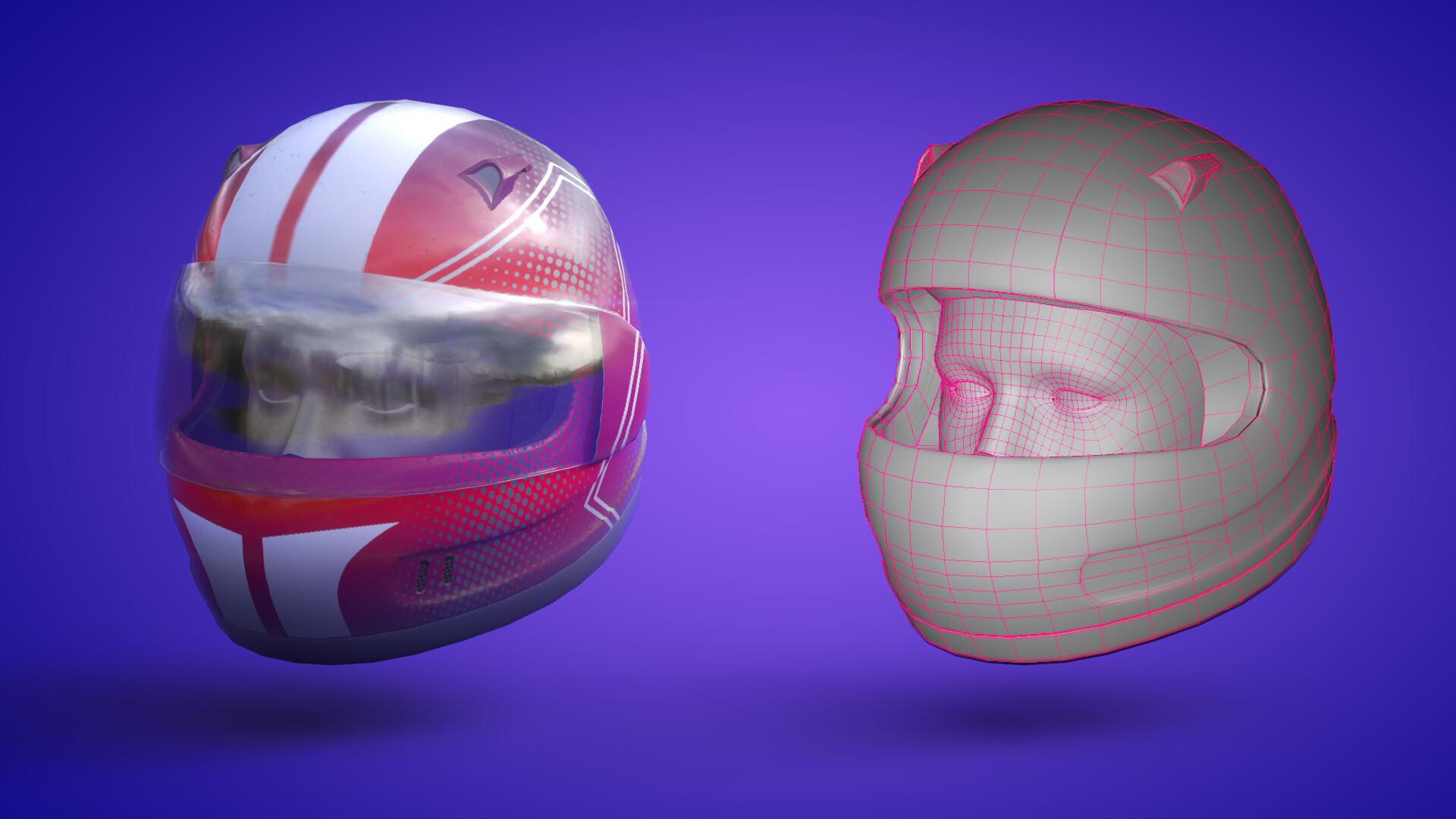 ArtStation - Helmet 3D model