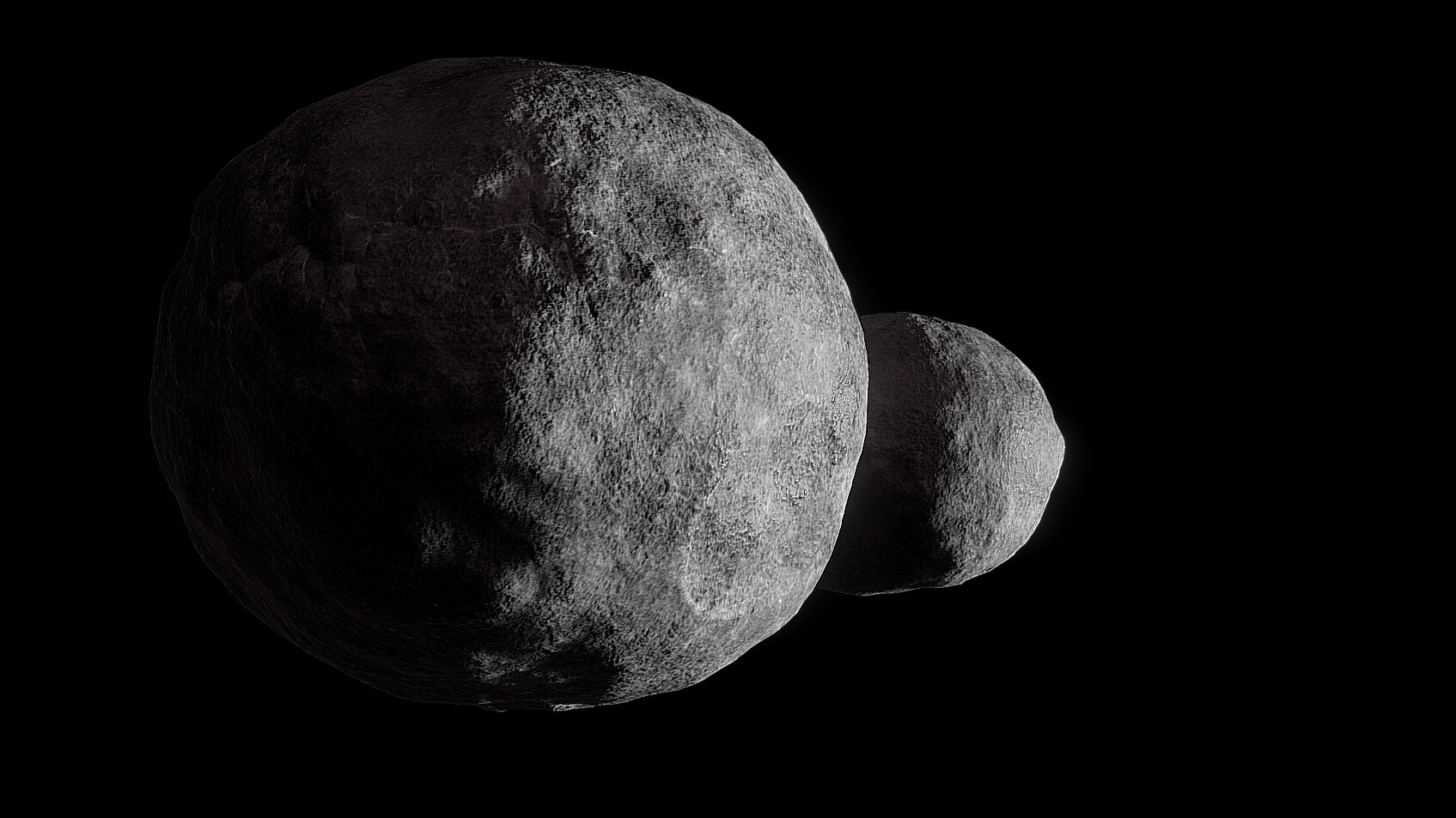 ArtStation - Ultima Thule - concept vision, before New Horizons flyby took place