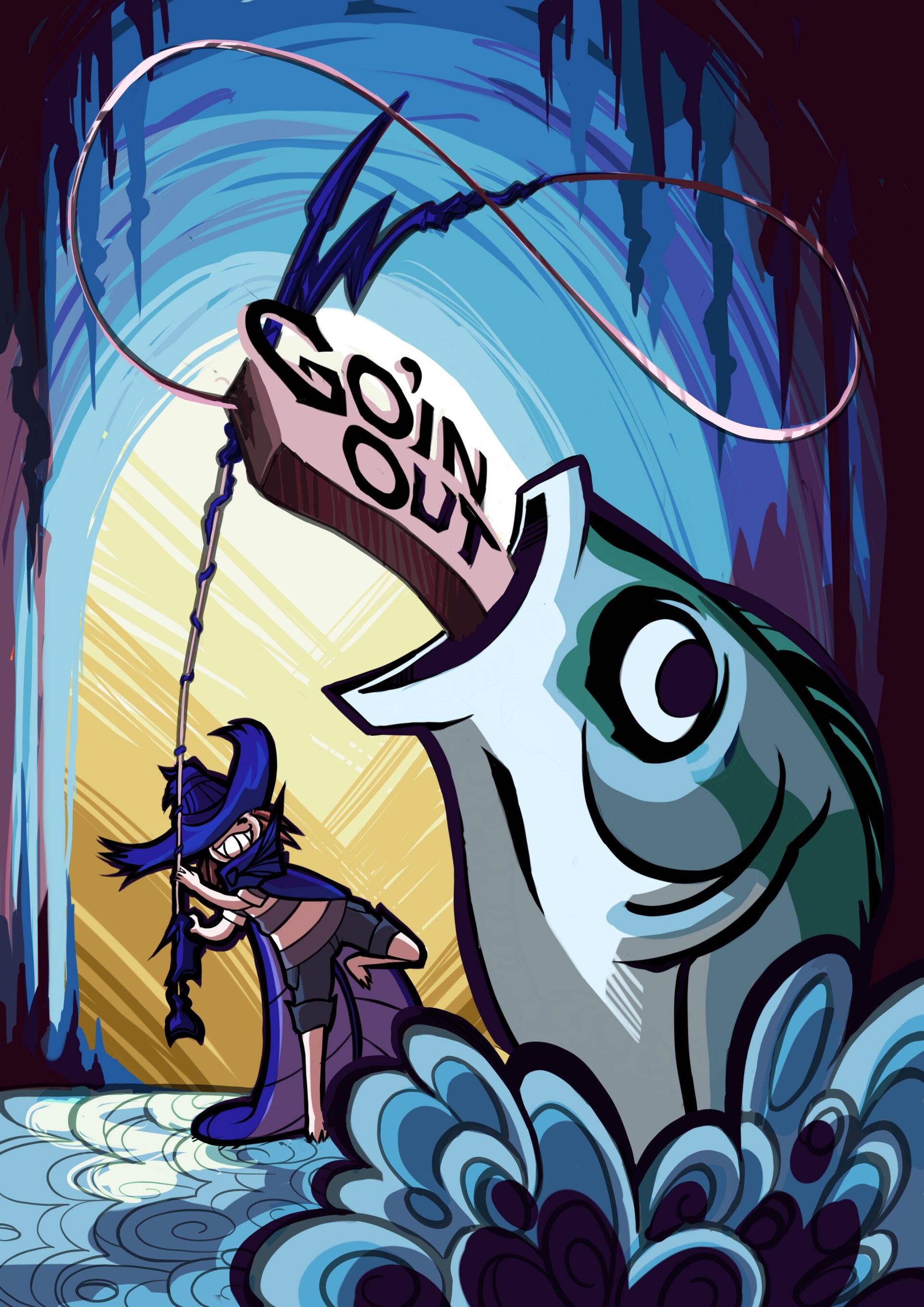 ArtStation - Vector Art - Game Poster