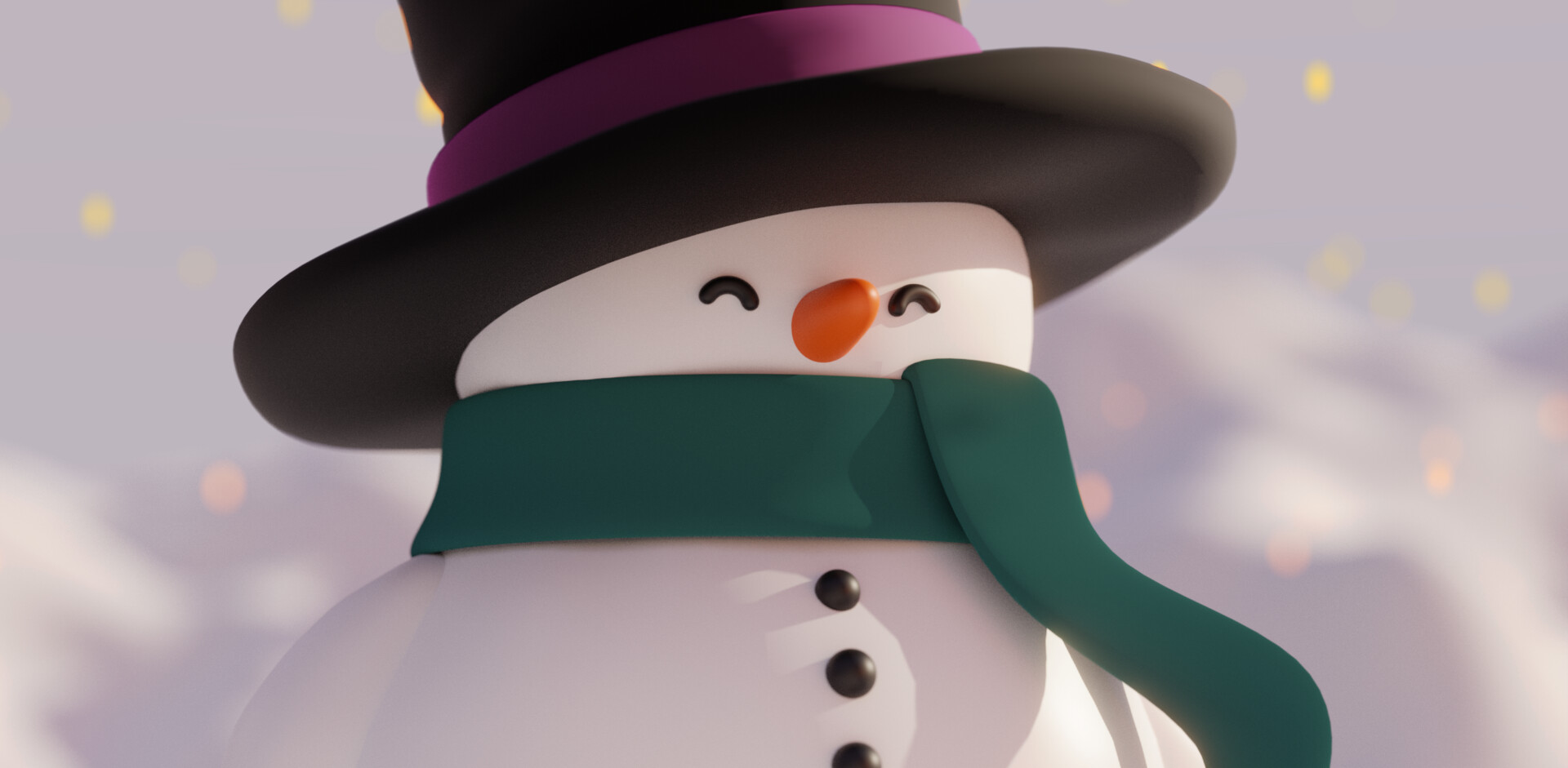 ArtStation - 3D Snowman