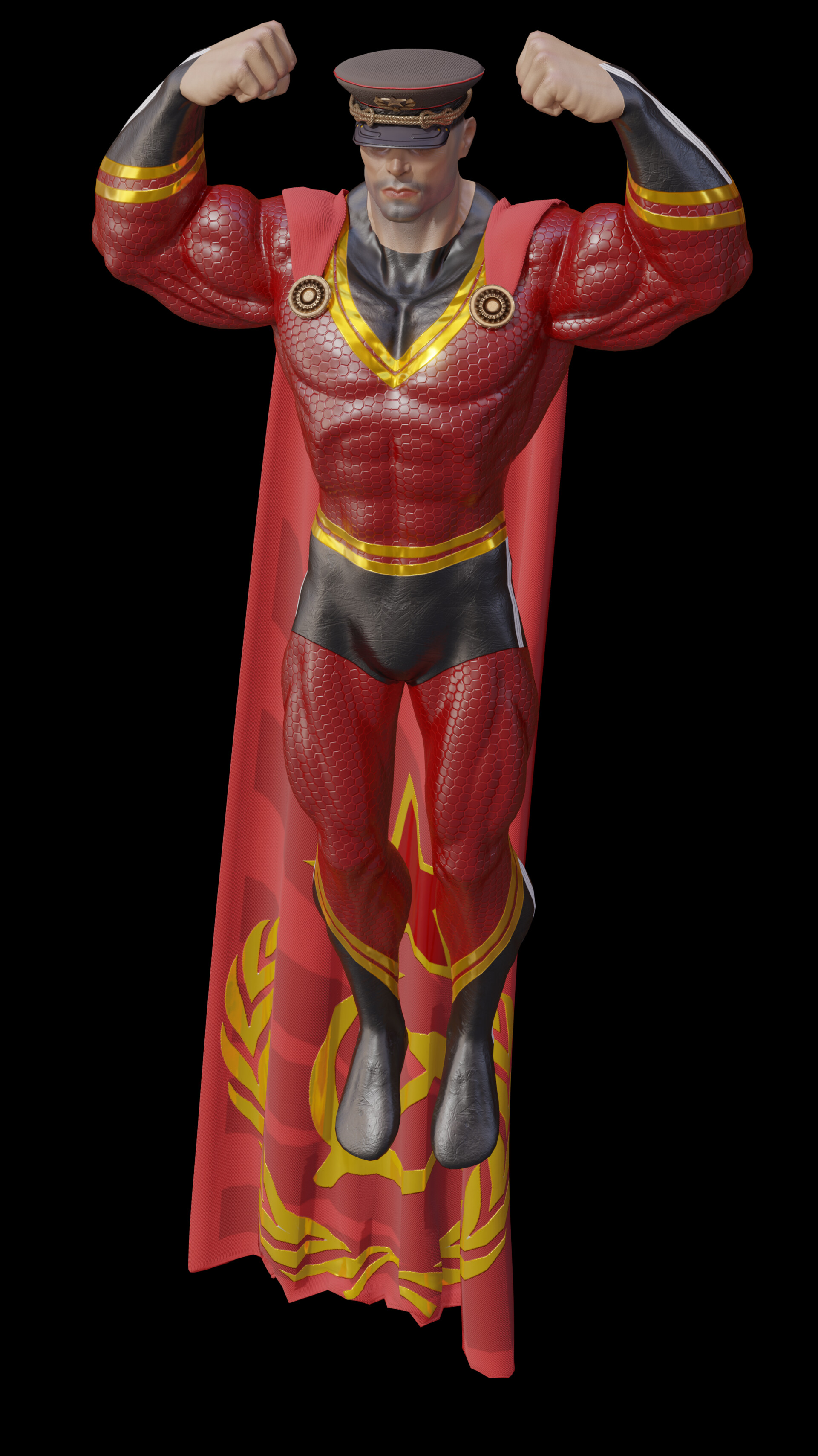 ArtStation - Soviet super hero