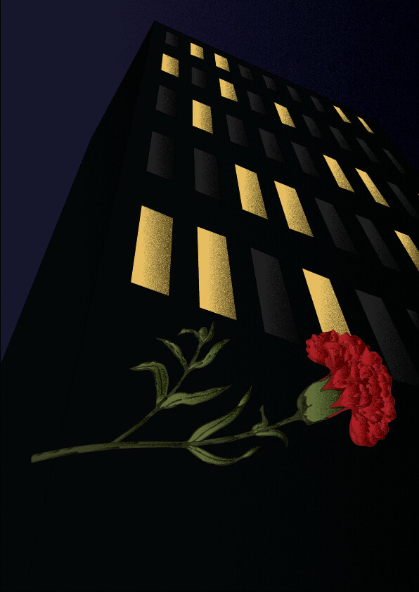 ArtStation - Falling Carnation Illustration