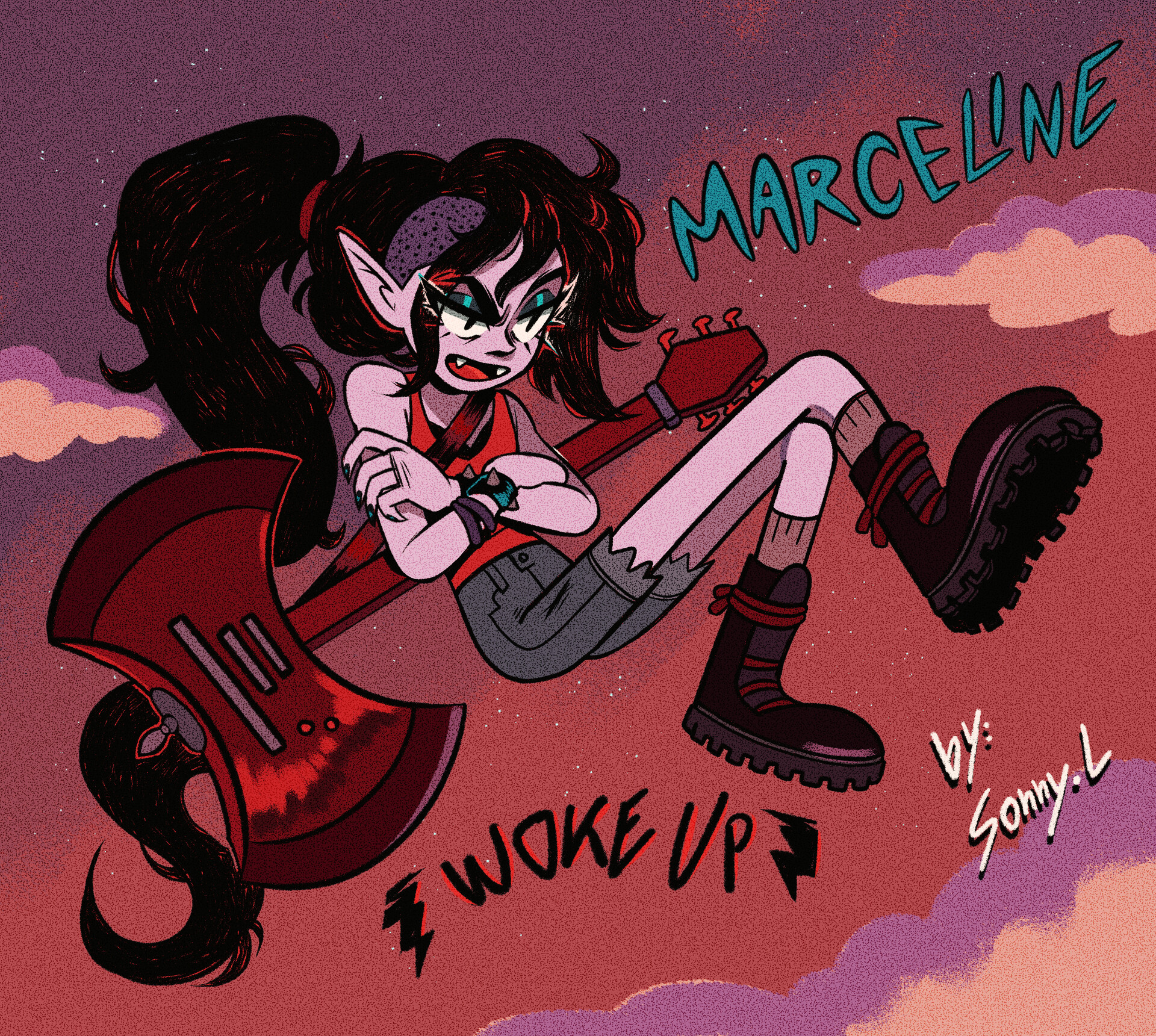 ArtStation - Marceline | Obsidian Aventure Time