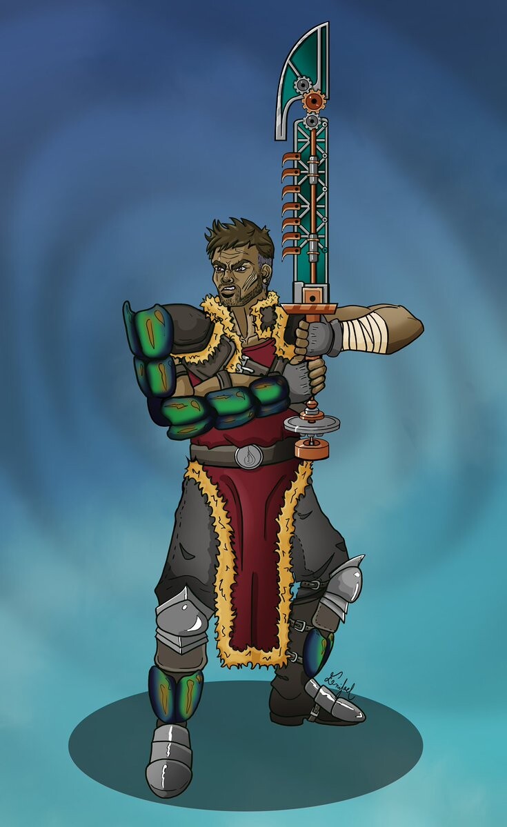 ArtStation - Paladin, Numenera