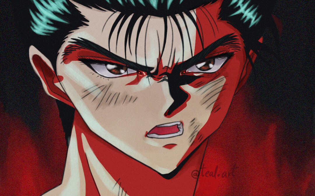 ArtStation - Yusuke Urameshi FanArt