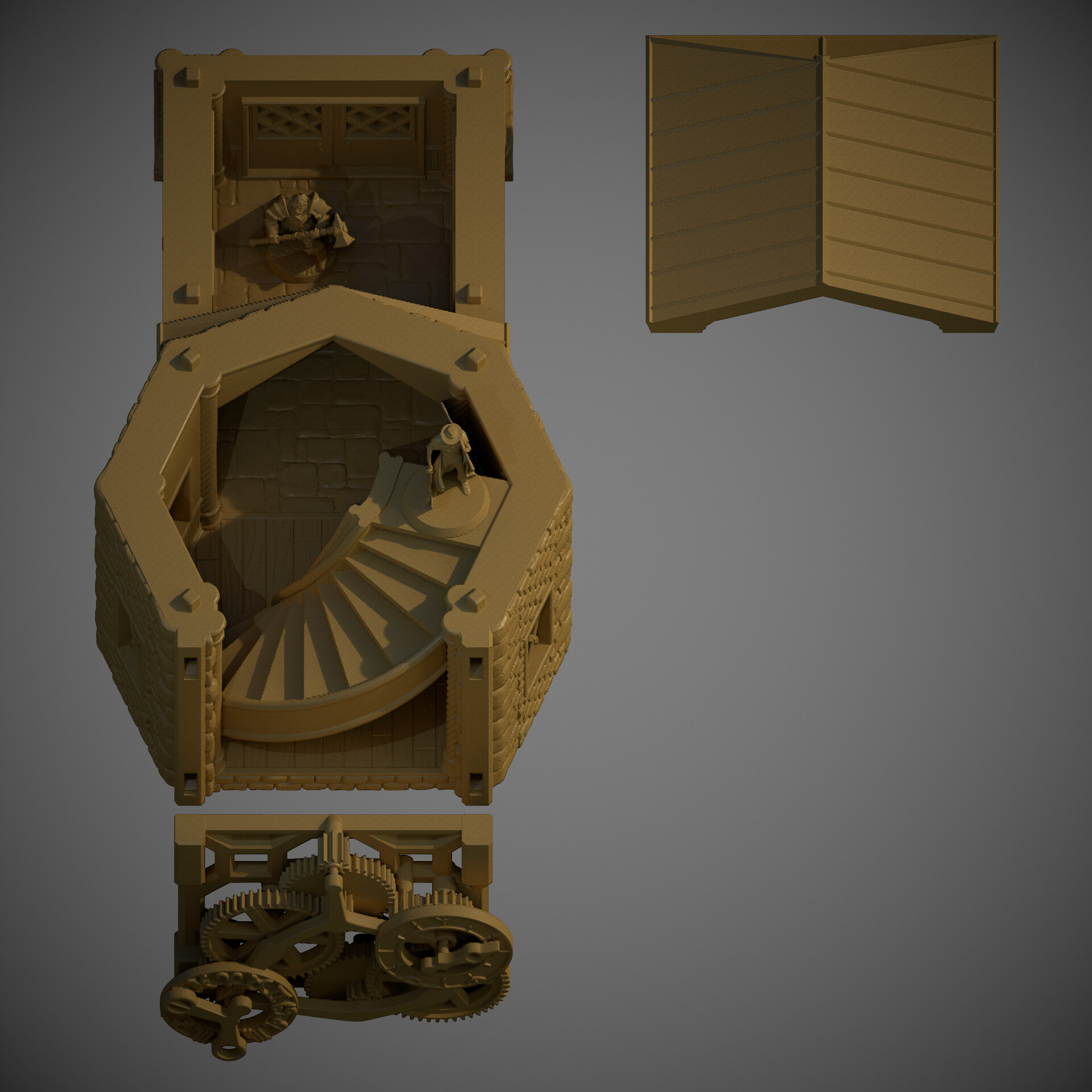 Douglas Bowman - Steampunk Observatory - Worlds Over Run