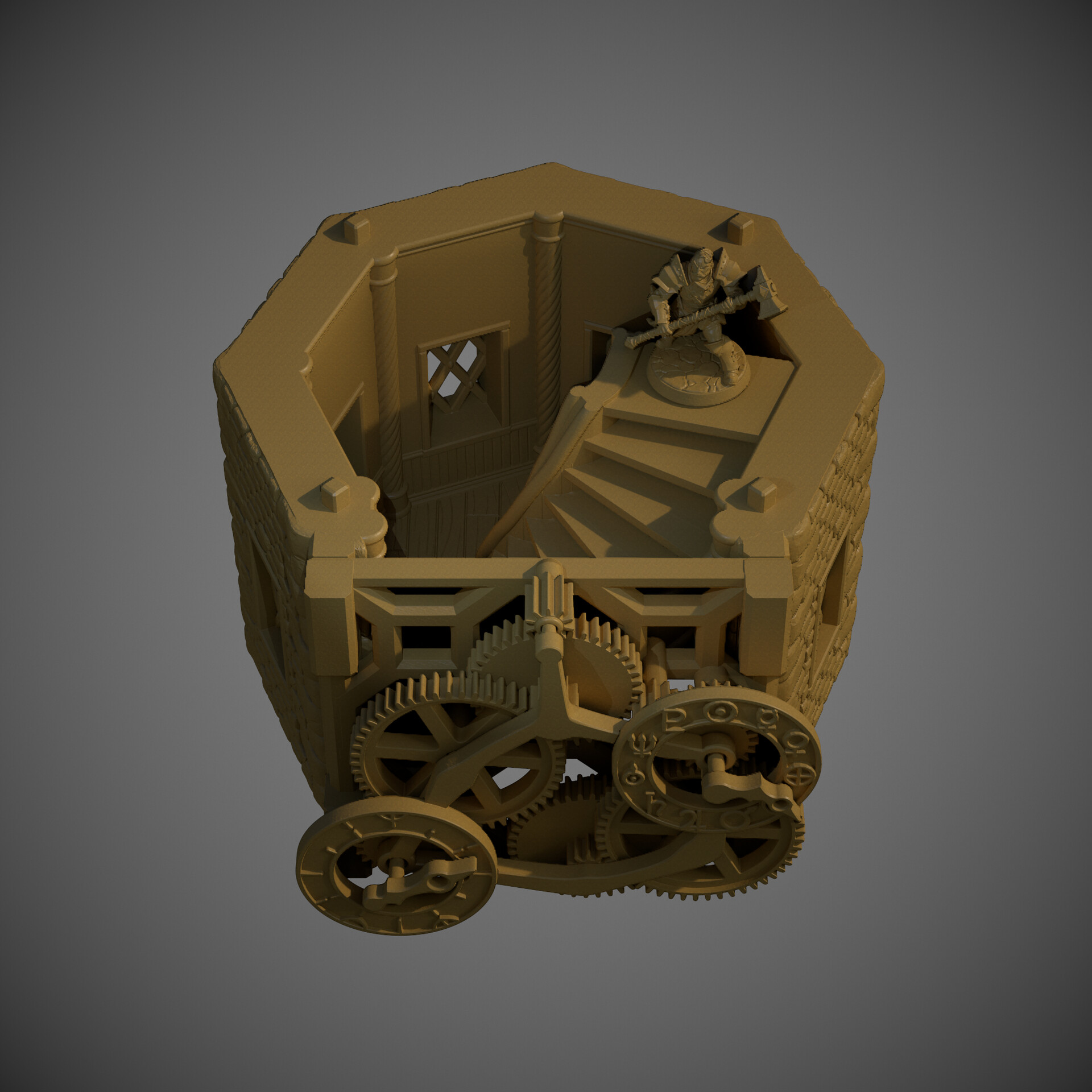 Douglas Bowman - Steampunk Observatory - Worlds Over Run