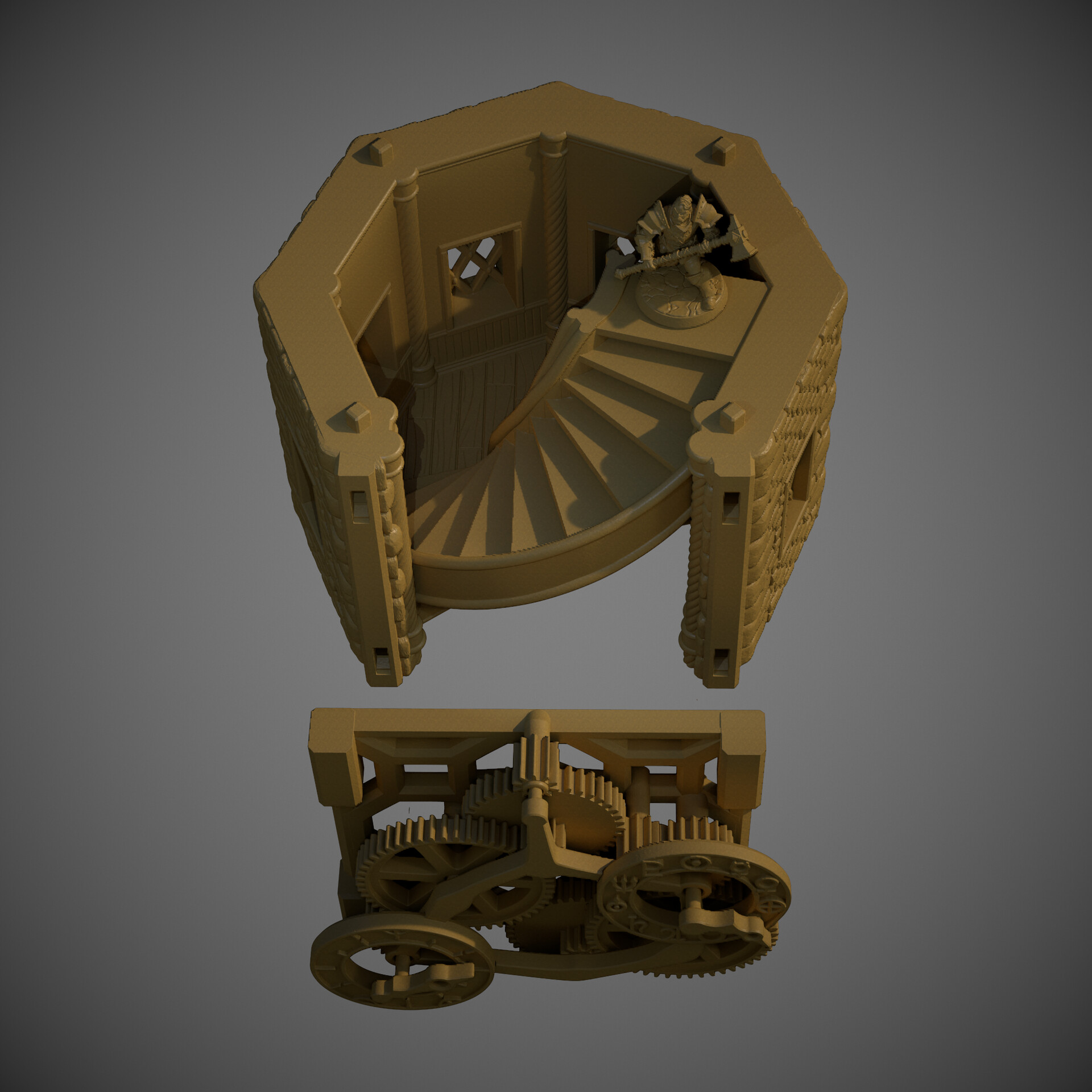 Douglas Bowman - Steampunk Observatory - Worlds Over Run